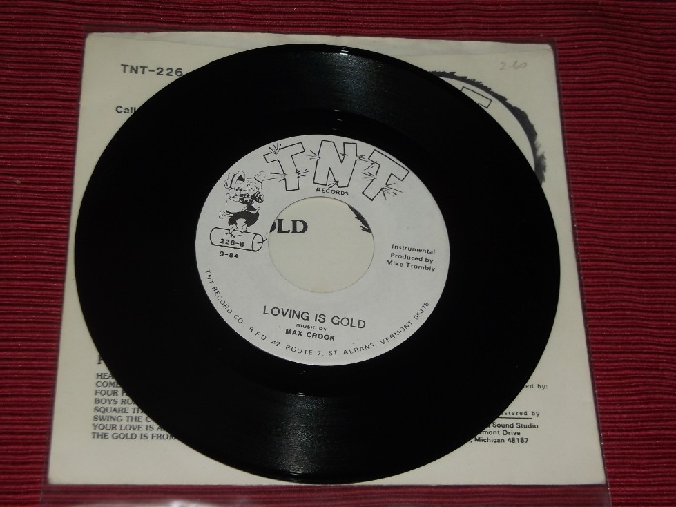 Dan Faria: Loving is Gold EX+ Square Dance, Calls 7"