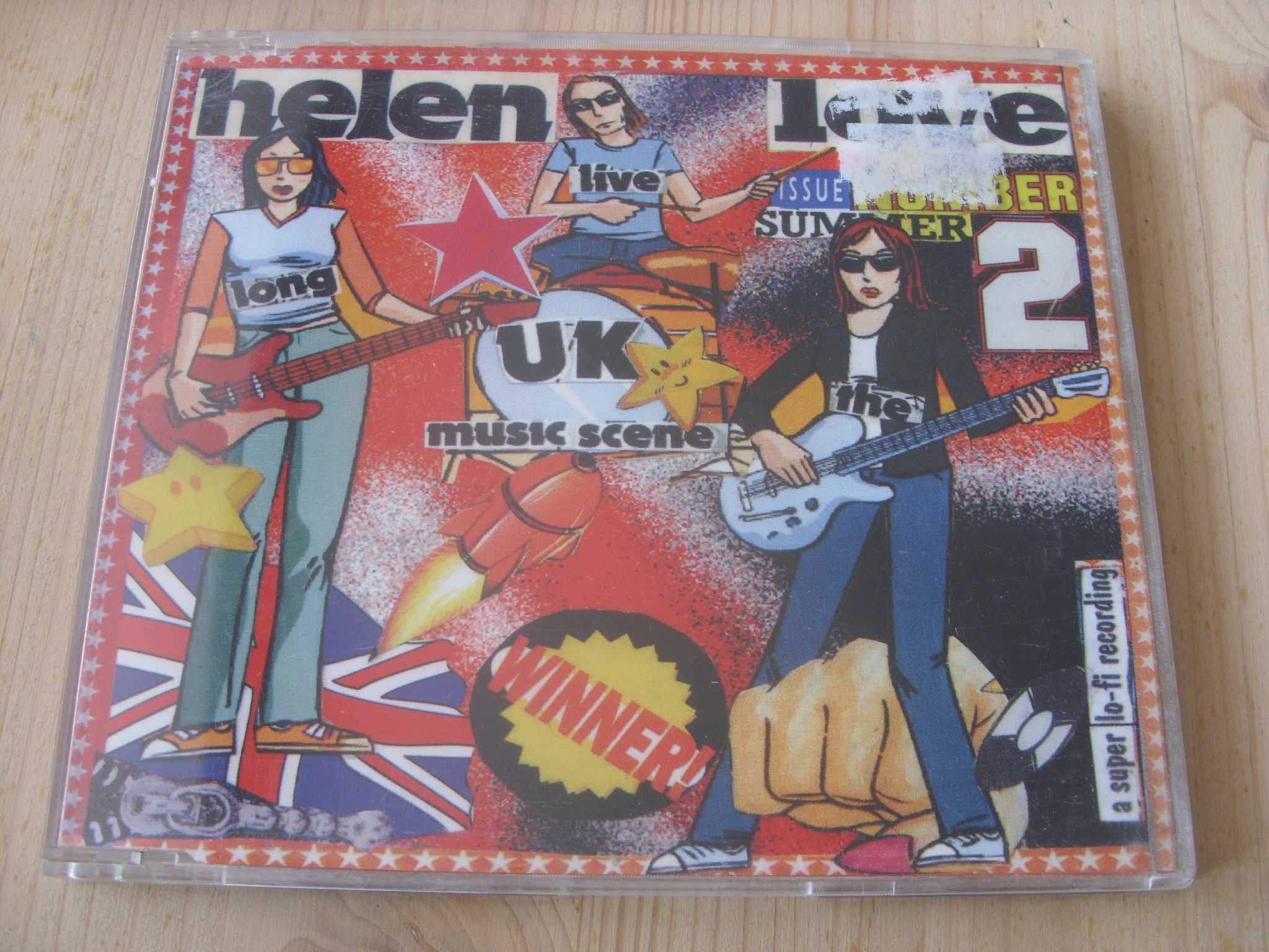 Helen Love: Long live the UK music scene CD Single NM