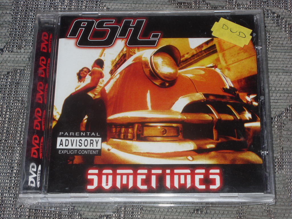 Ash: Sometimes DVD Single NM