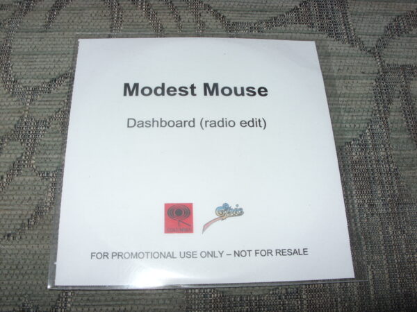 Modest Mouse: Dashboard 1 track promo CD Single NM