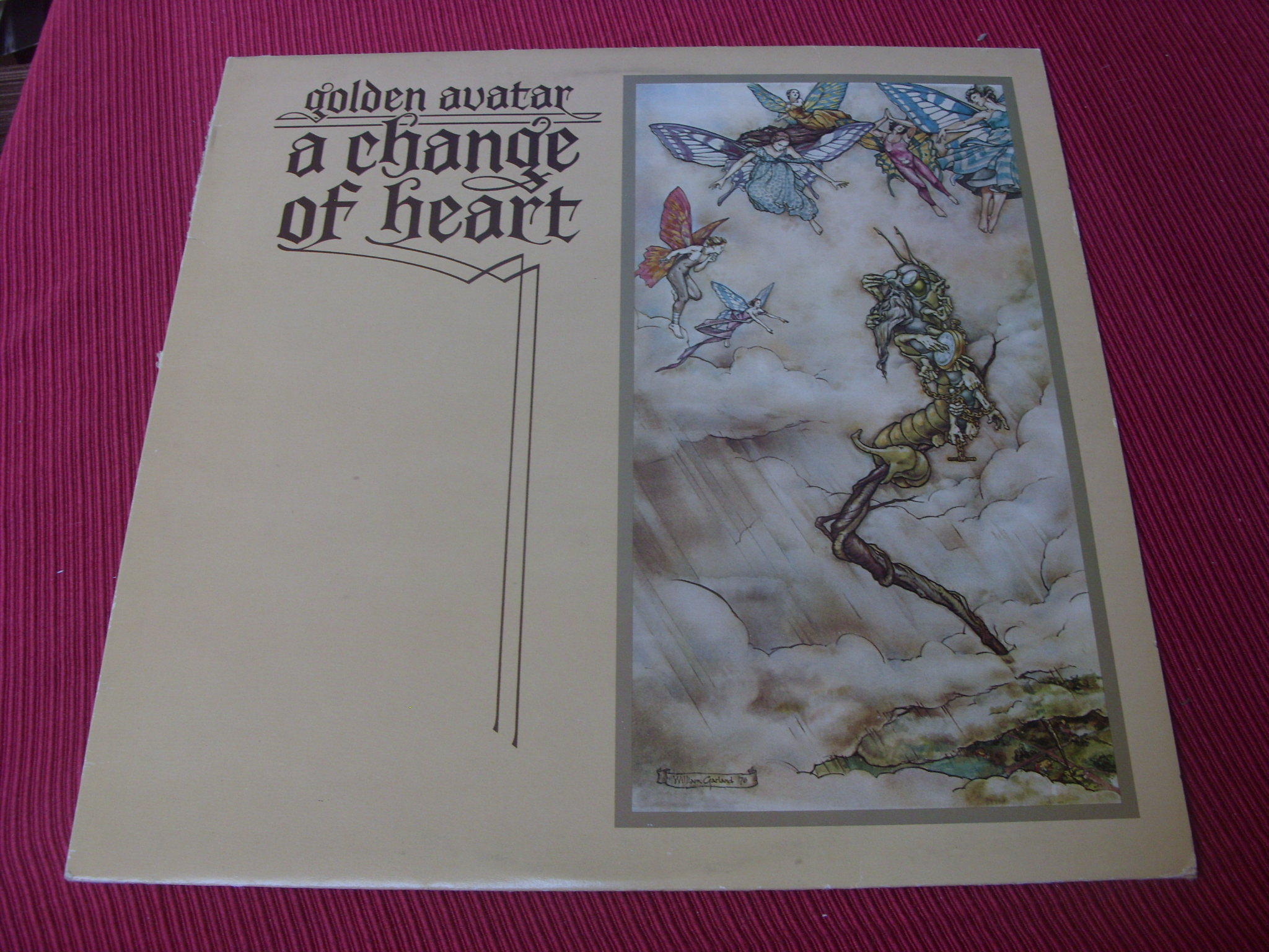 Golden Avatar: A Change Of Heart UK 1976 LP EX+