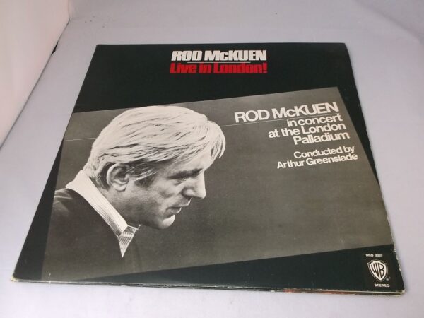 Rod McKuen: Live In London! EX+ 1970 LP