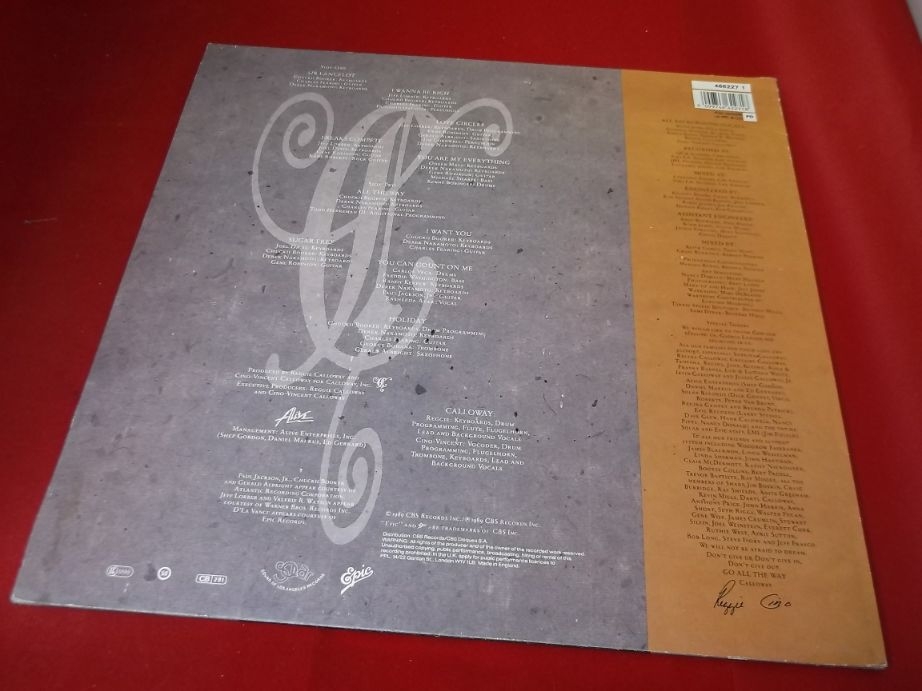 Calloway: All The Way 1989 EX+ LP