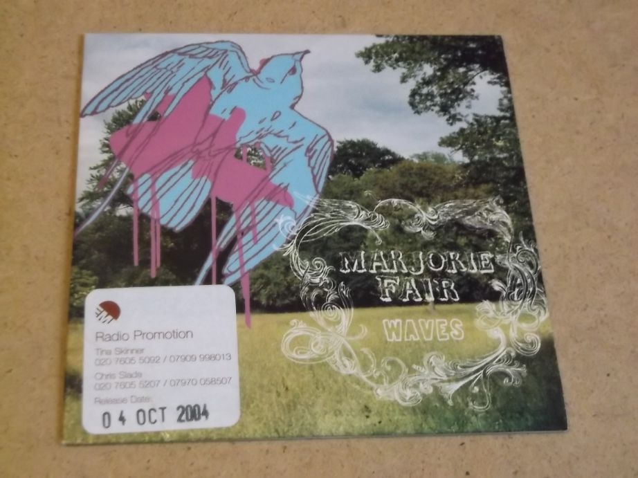 Marjorie Fair: Waves CD Single 1 track promo NM