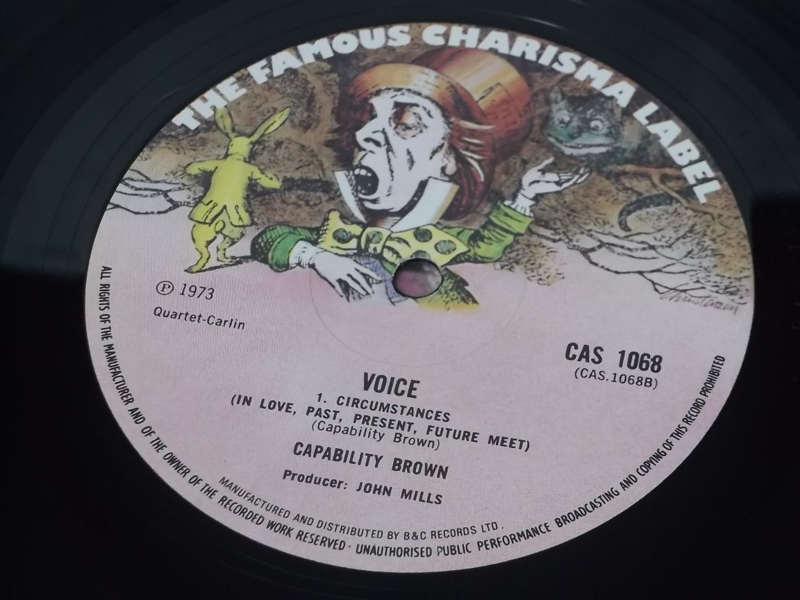 Capability Brown: Voice A1-U/B1-U UK 1st Press STUNNING EX++ LP