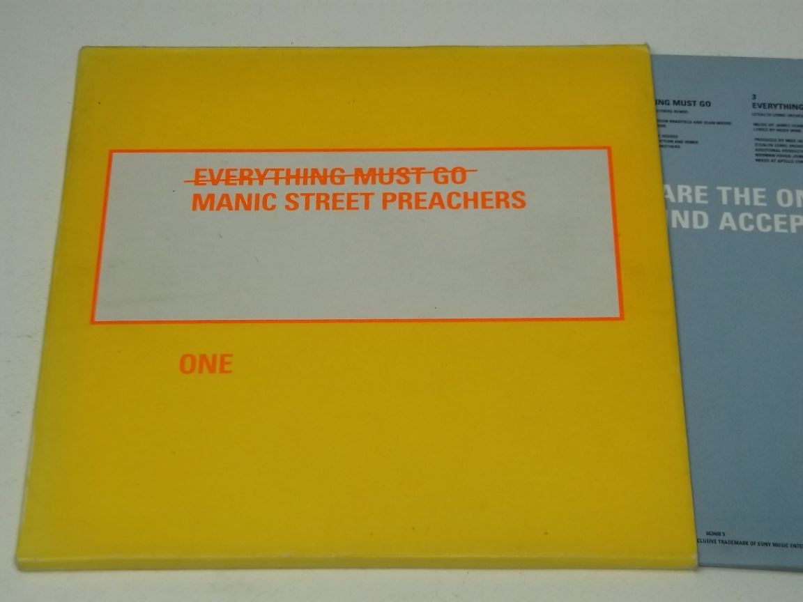 Manic Street Preachers: Everything Must Go (1) CD Single