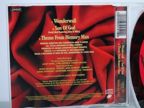 Mike Flowers Pops: Wonderwall CD Single