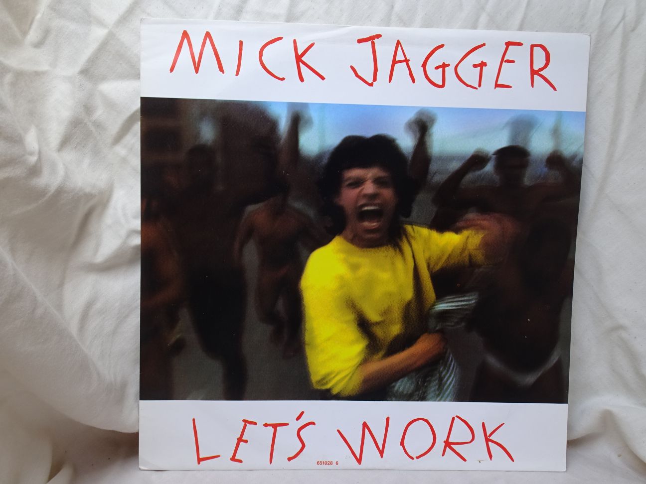 Mick Jagger: Lets Work 1987 EX+ 12"