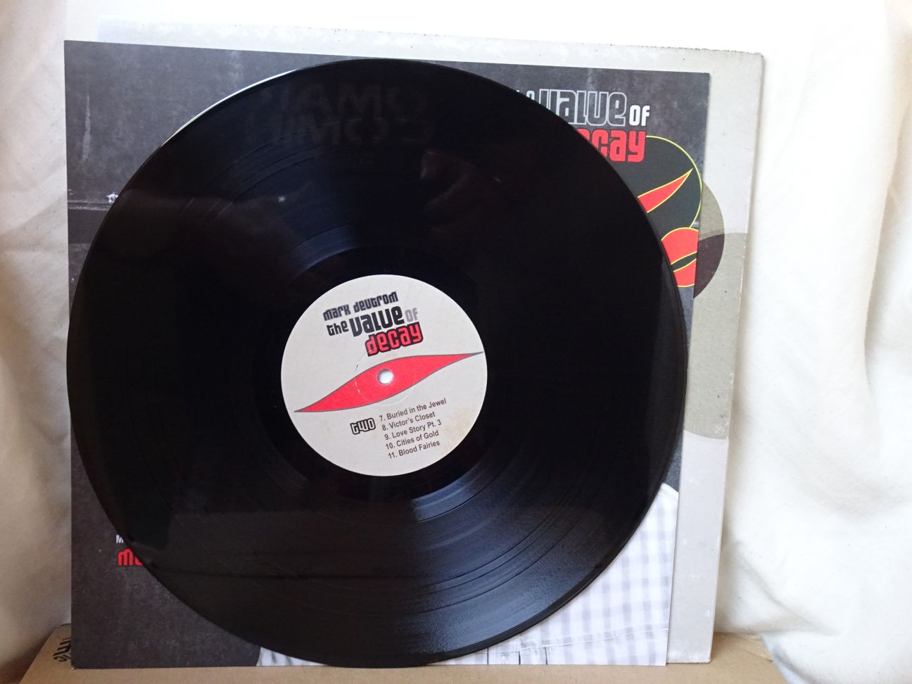 Mark Deutrom: The Value Of Decay 2011 EX+ Double LP Melvins