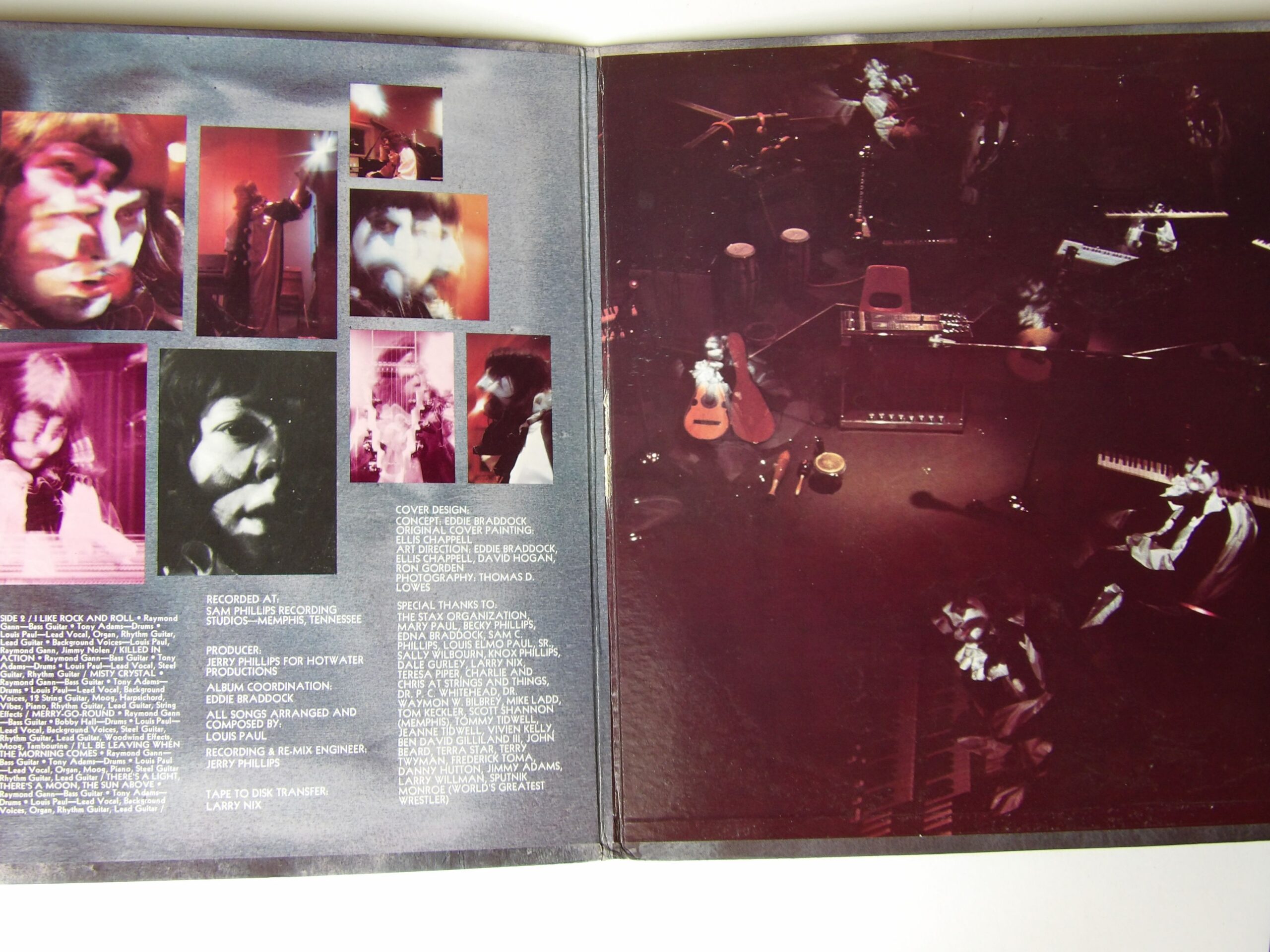 Louis Paul: Louis Paul 1973 U.S EX+ LP