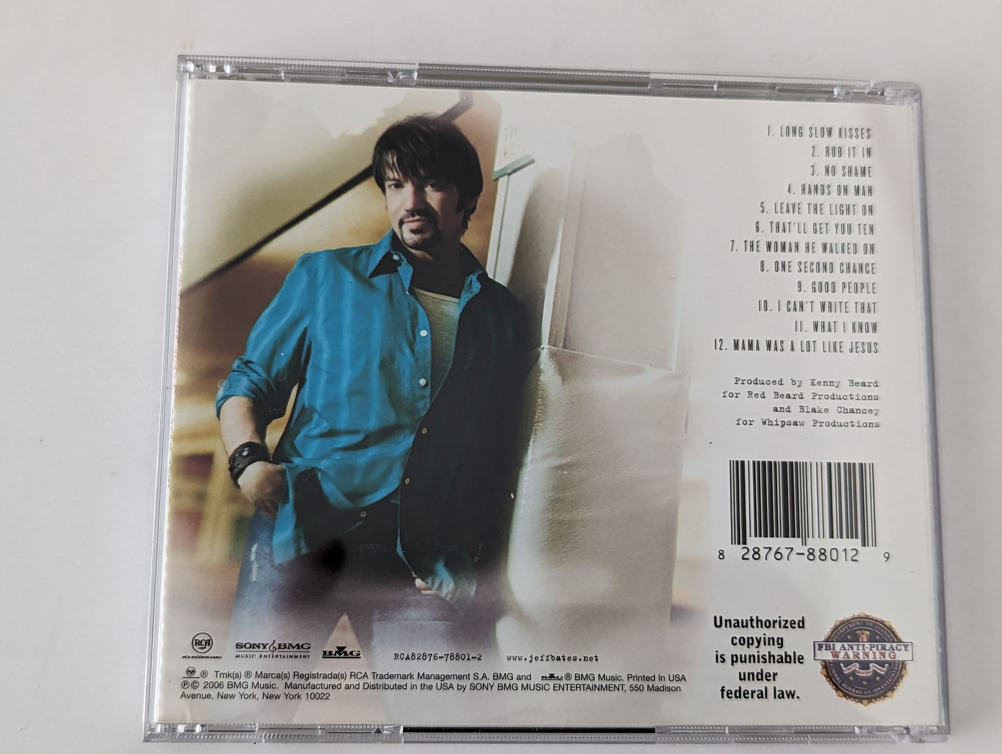 Jeff Bates: Leave the Light on Mint Unplayed CD
