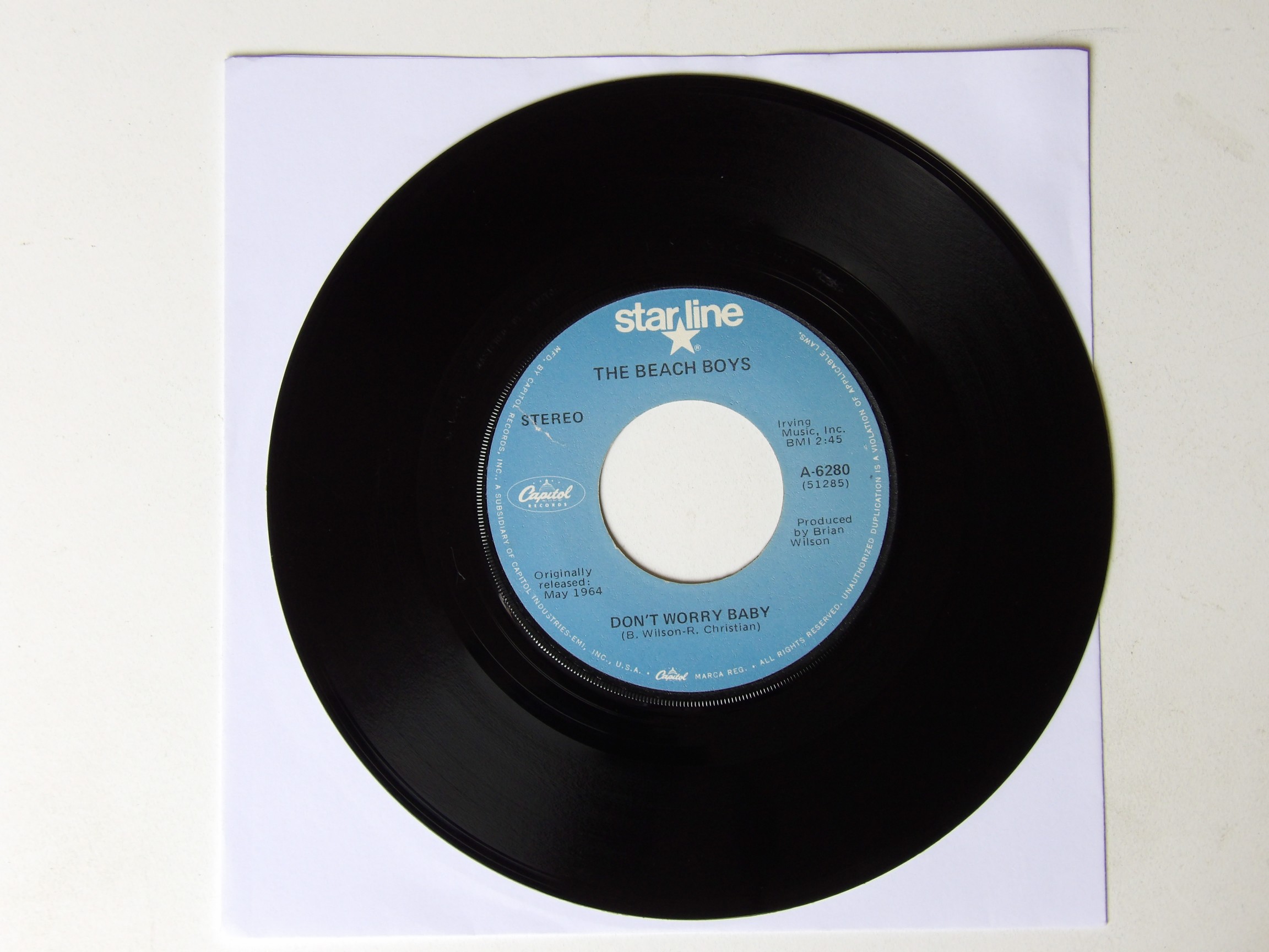 The Beach Boys: I Get Around 1981 EX+ 7"