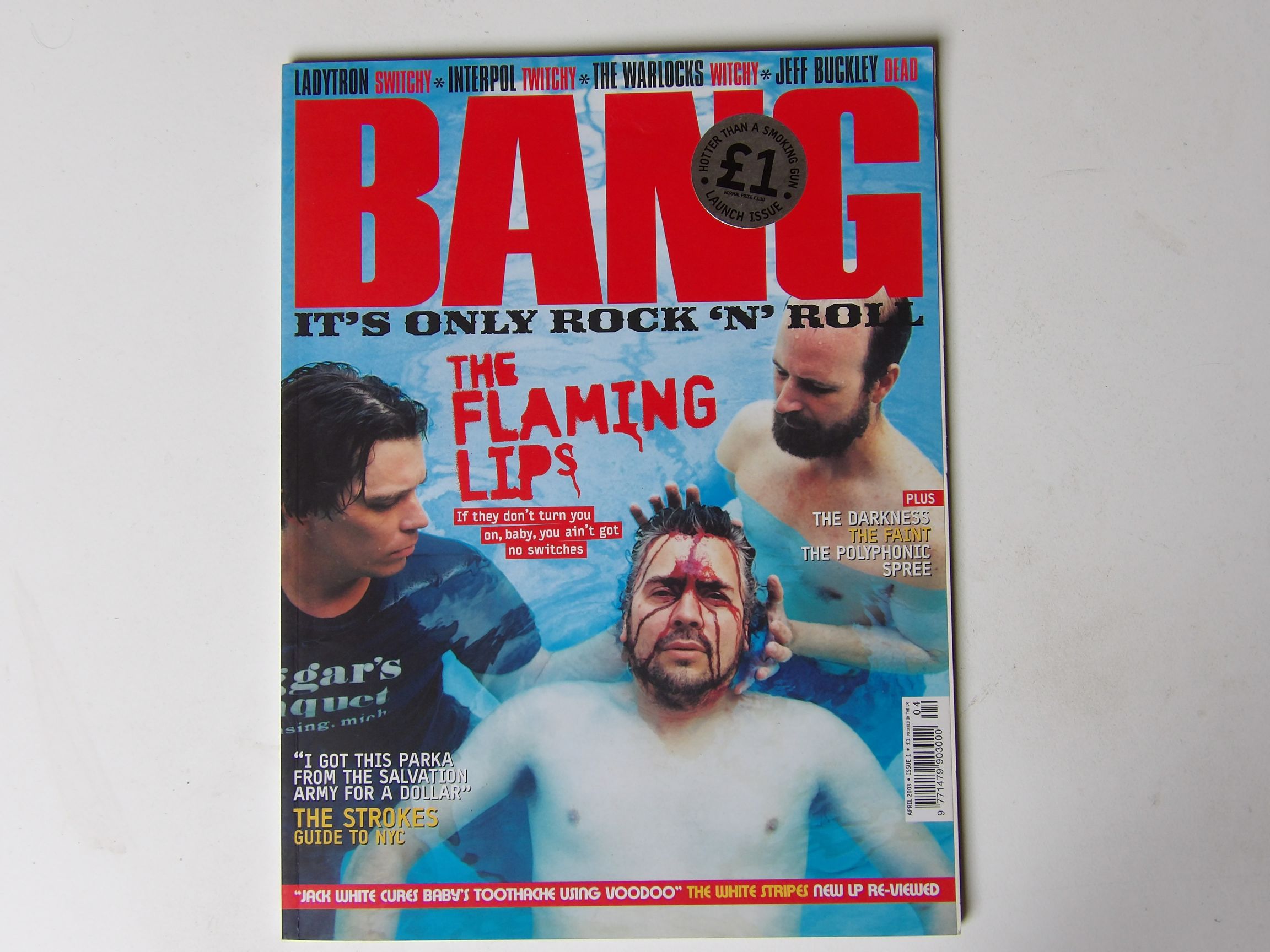 Bang Magazine: Issue 1 2003 Flaming Lips, Strokes, Interpol