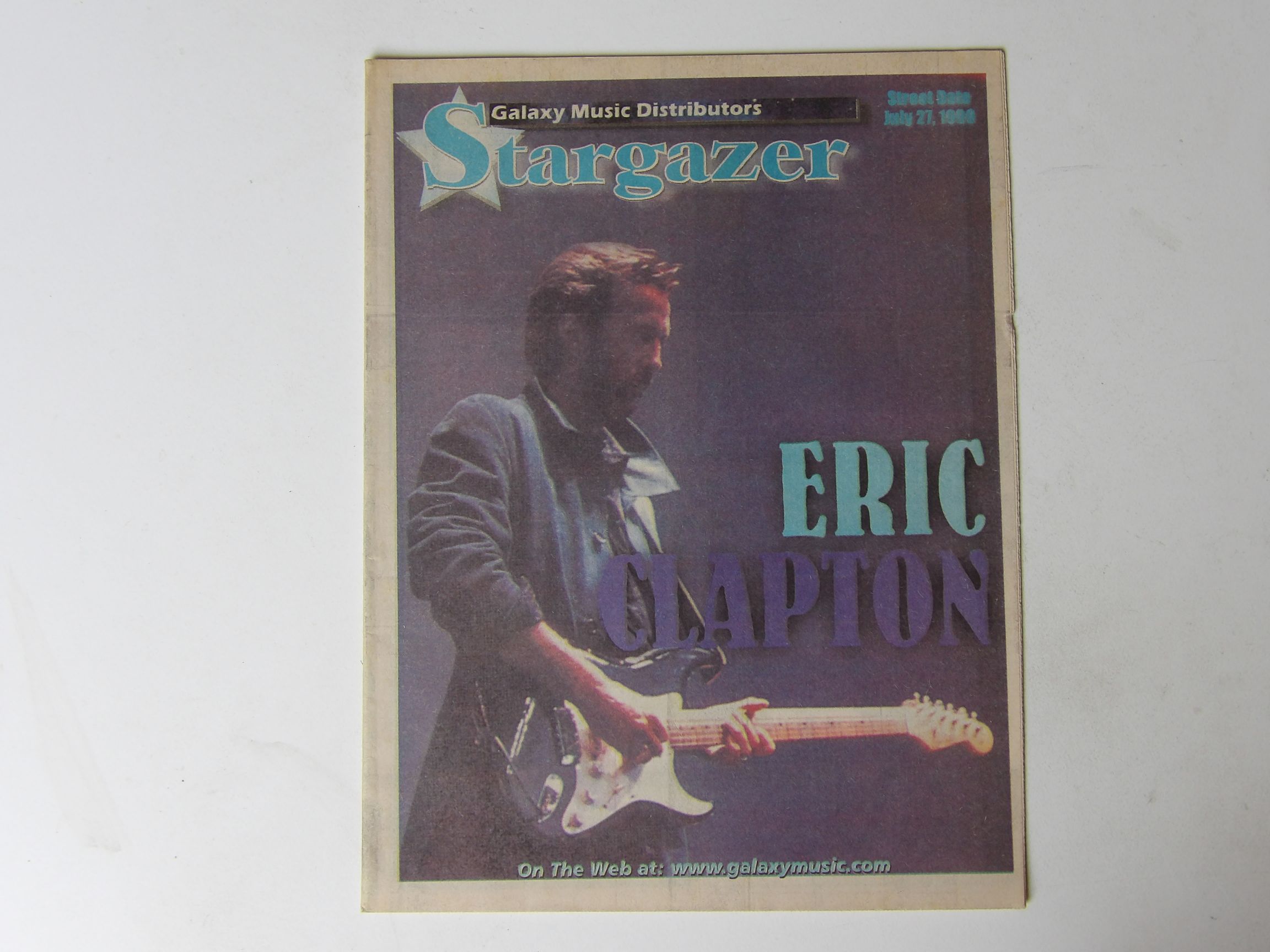 Stargazer: July 1999 Eric Clapton