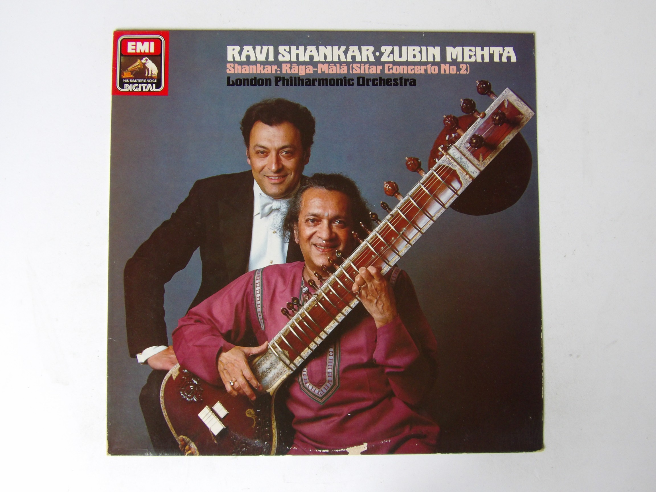 Ravi Shankar & Zubin Mehta: Raga Mala 1982 EX LP