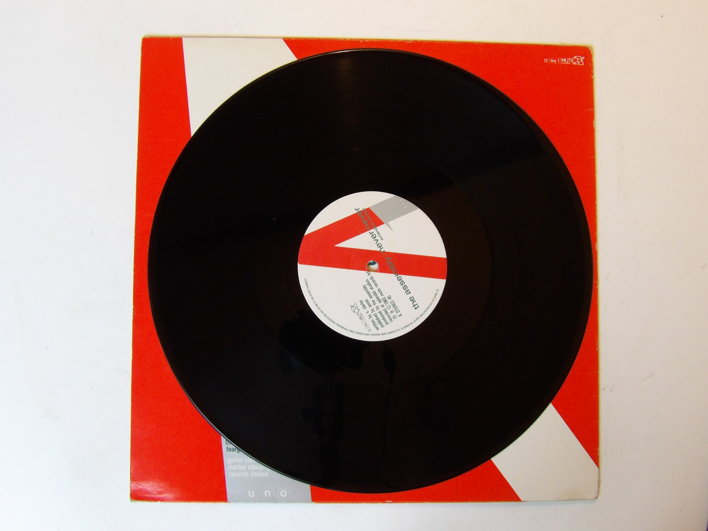 The Assembly: Never Never 1983 EX 12"