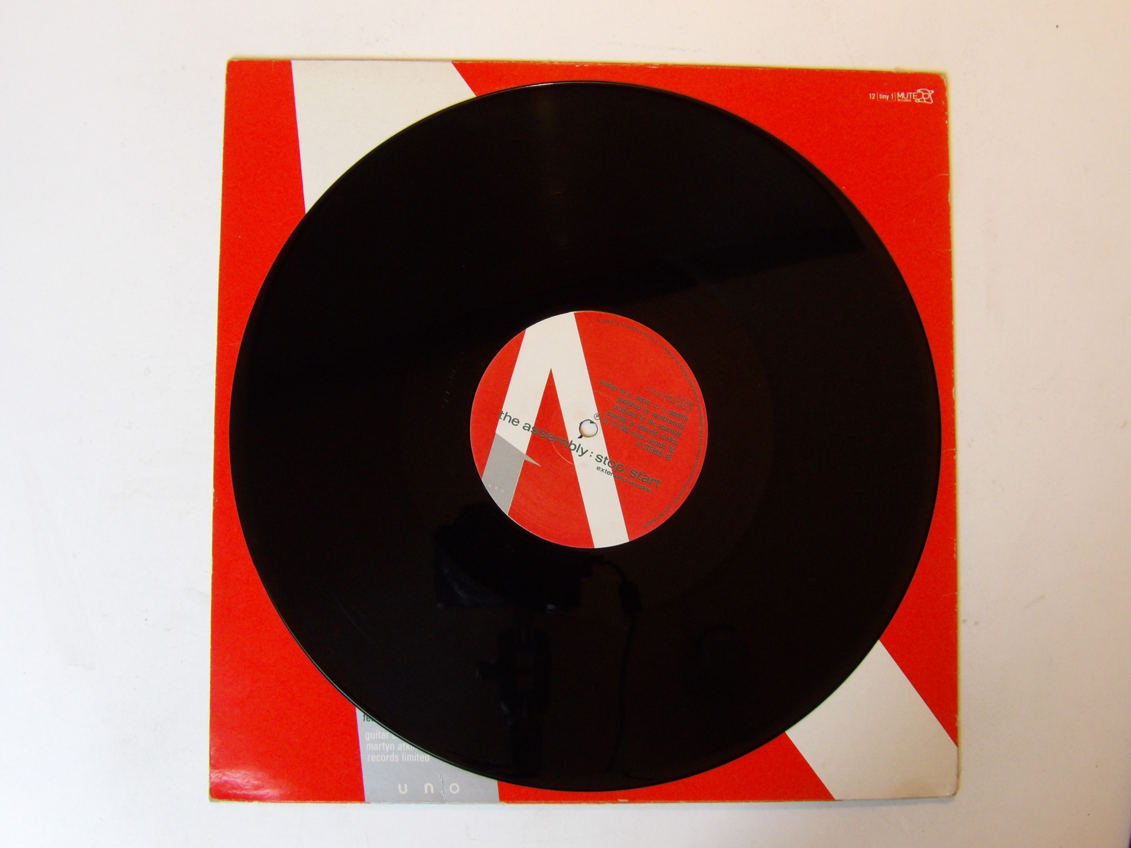 The Assembly: Never Never 1983 EX 12"