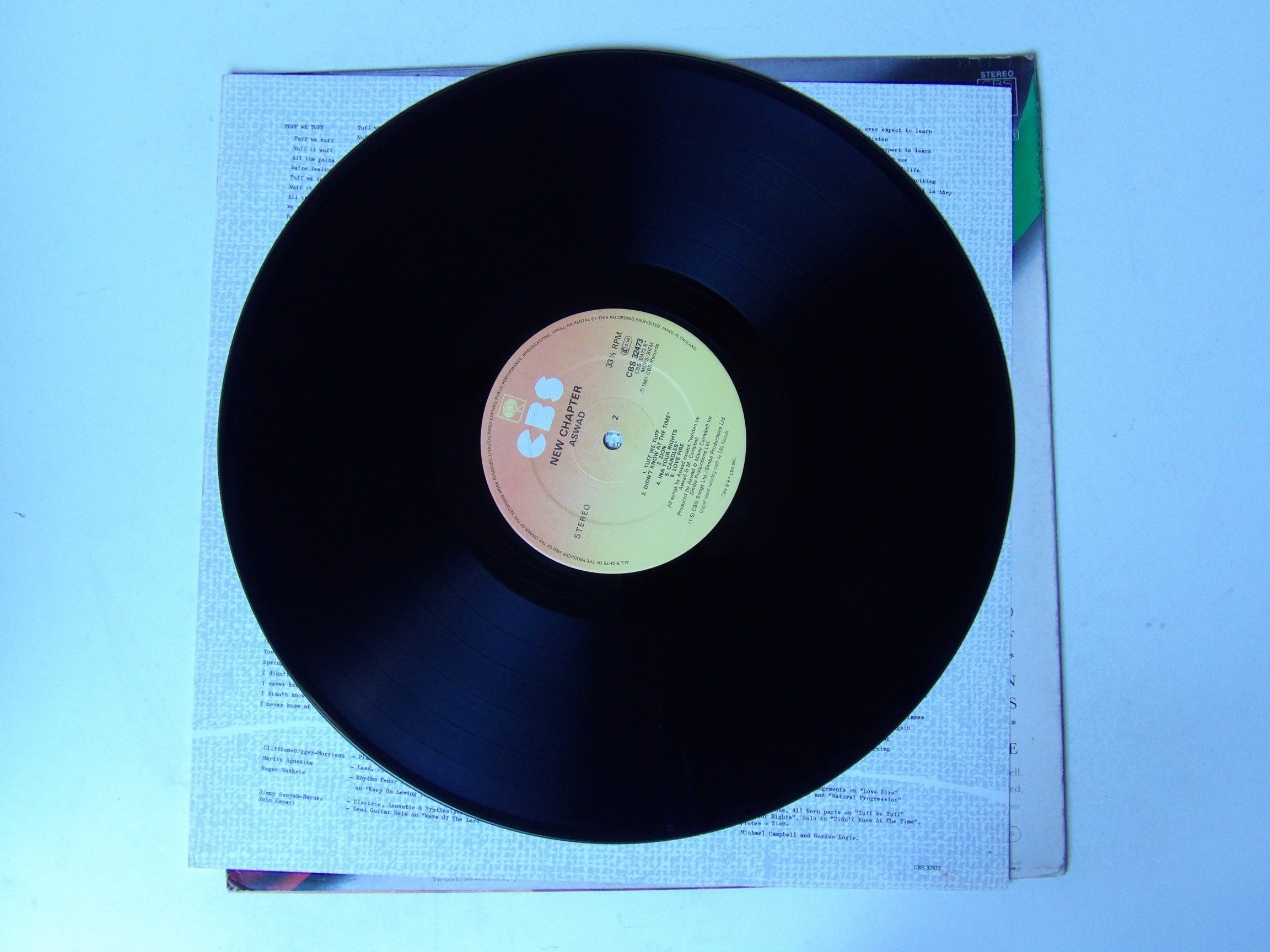 Aswad: New Chapter UK EX LP