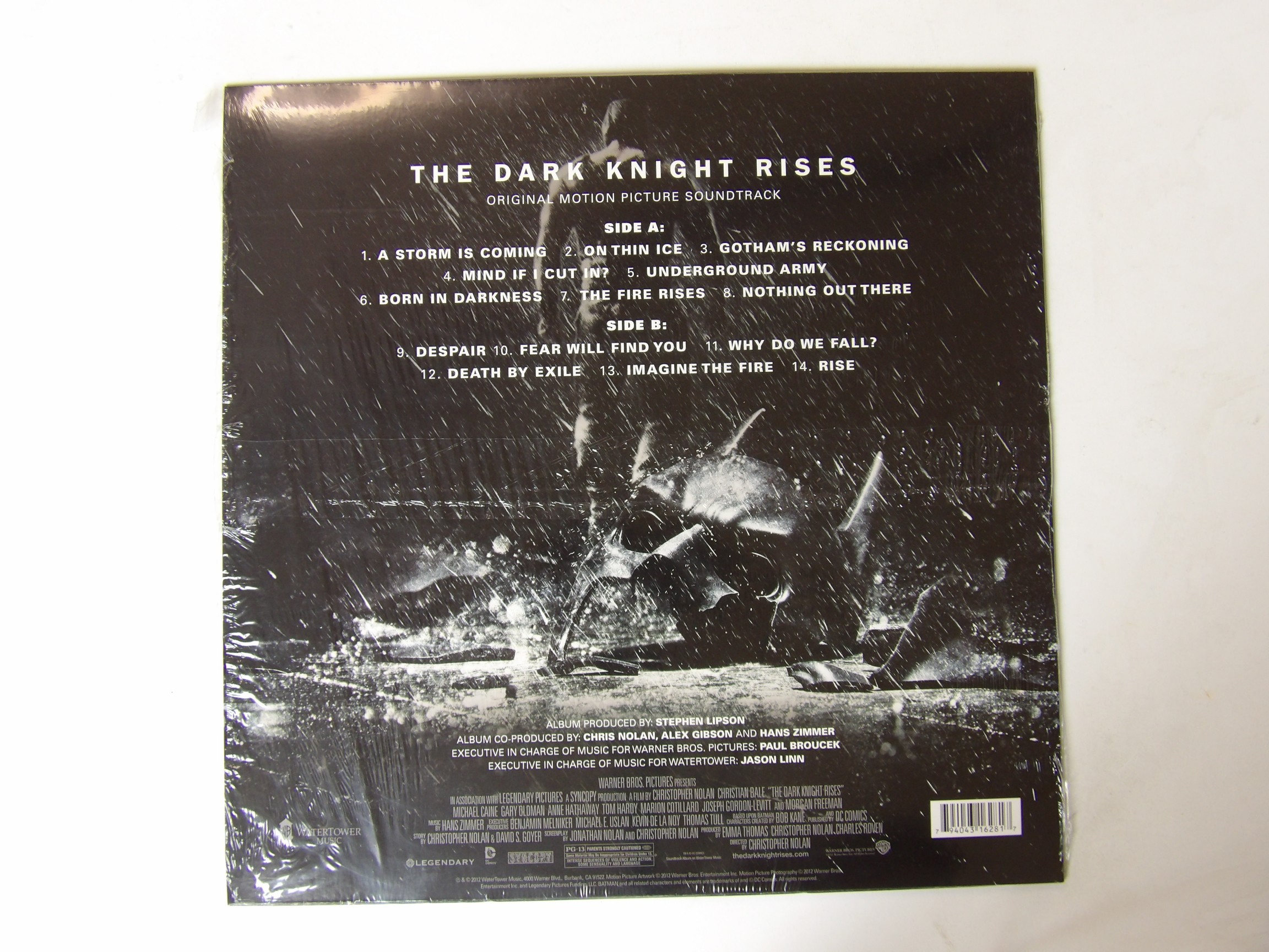 Hans Zimmer: The Dark Knight Rises Soundtrack 2012 Mint LP