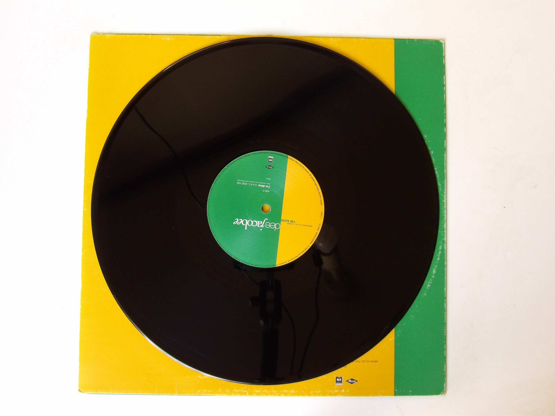 Dee Jacobee: I'm Alive UK 1996 2 X 12" Promos