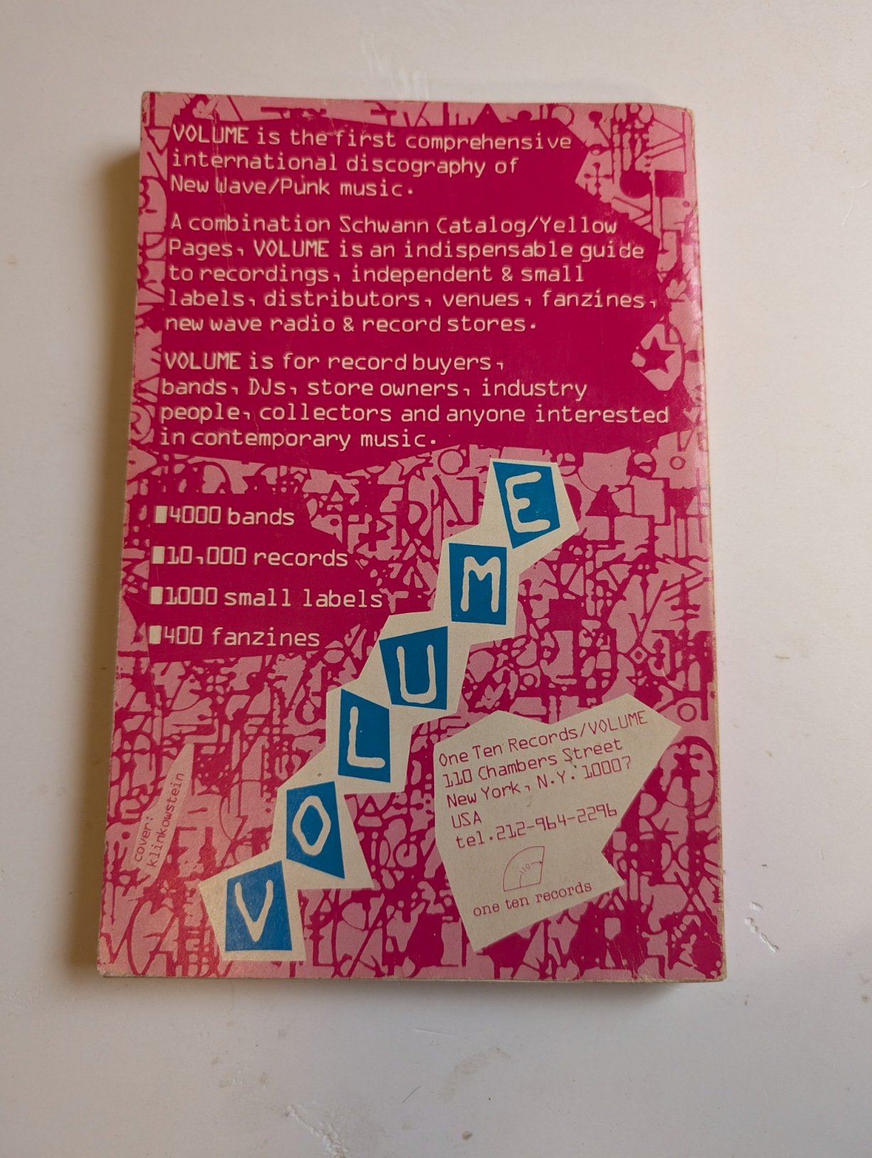 Volume: International Discography of the New Wave- 1980- 1st edition