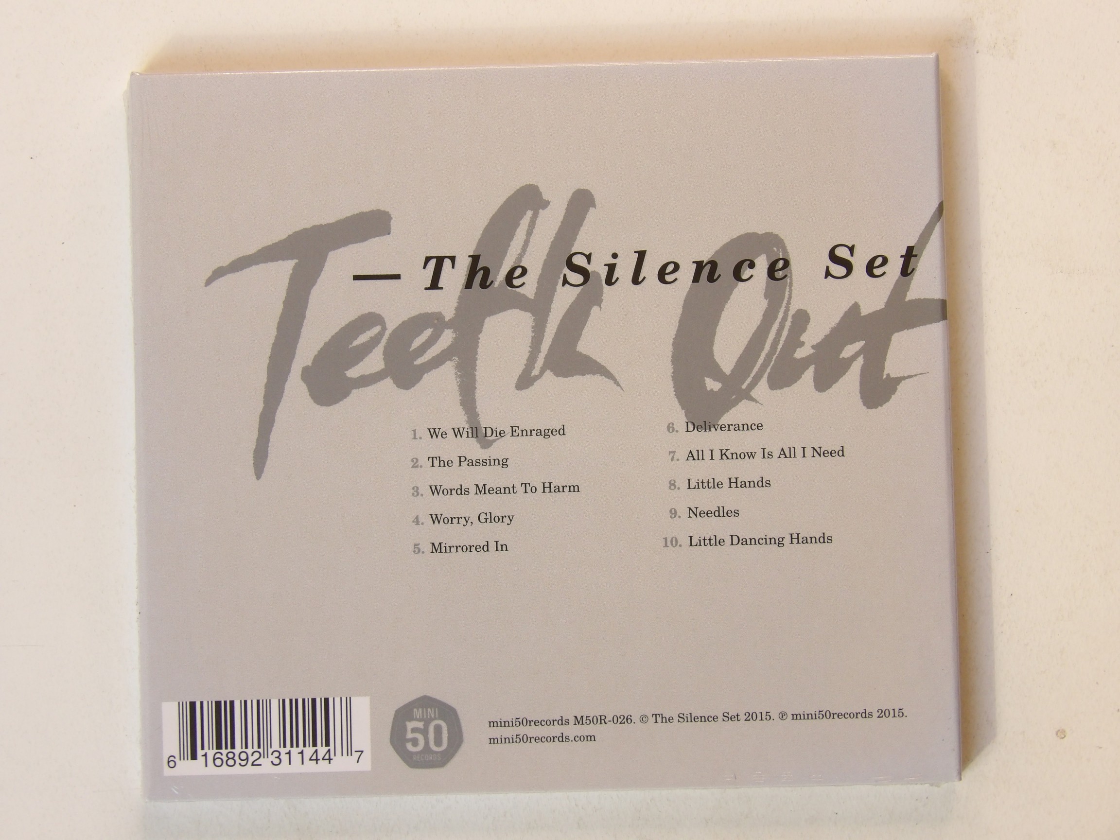 The Silence Set: Teeth Out NEW Sealed CD