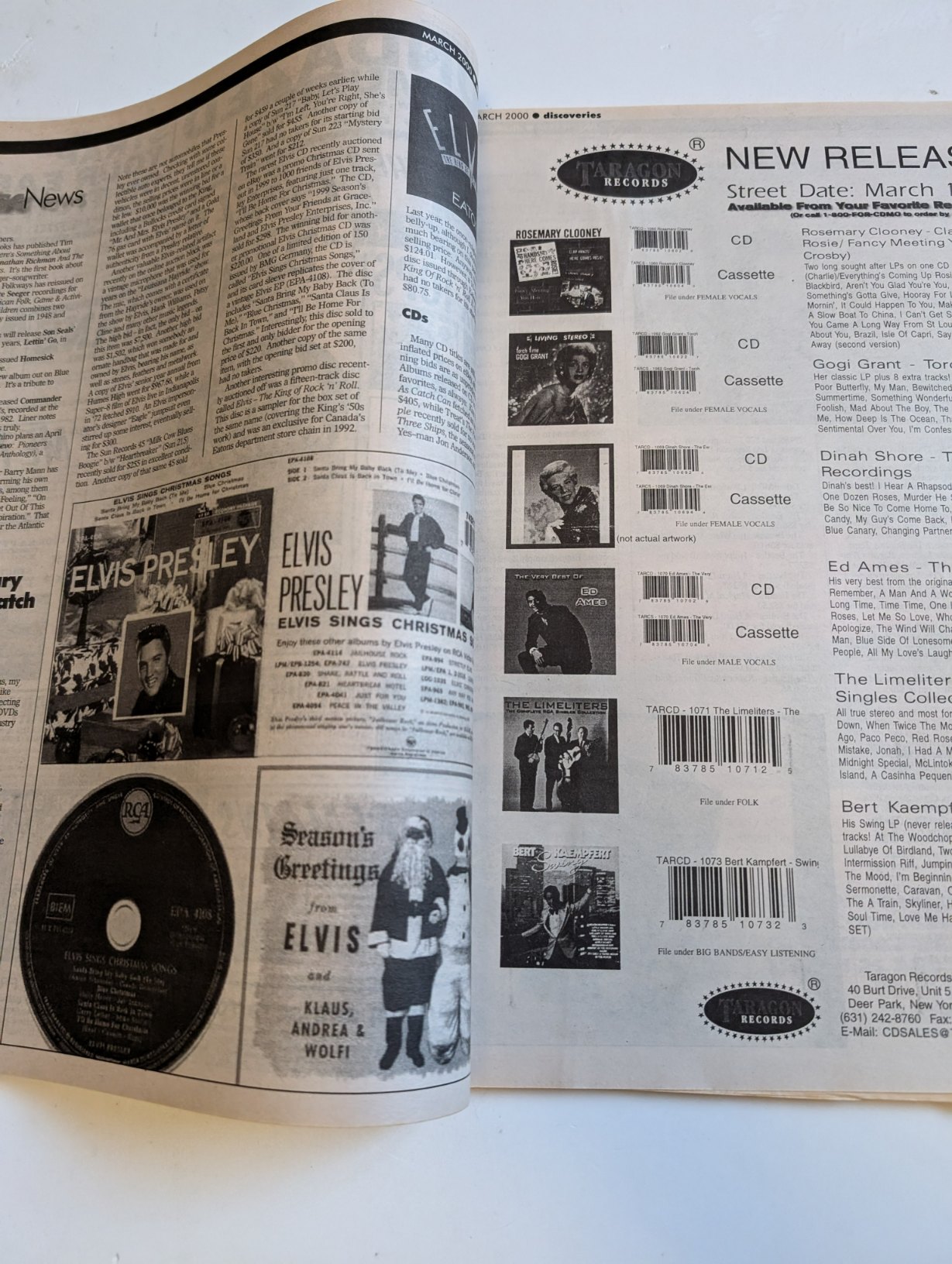 DISCoveries: March 2000 Jerry Garcia / Psych / Byrds