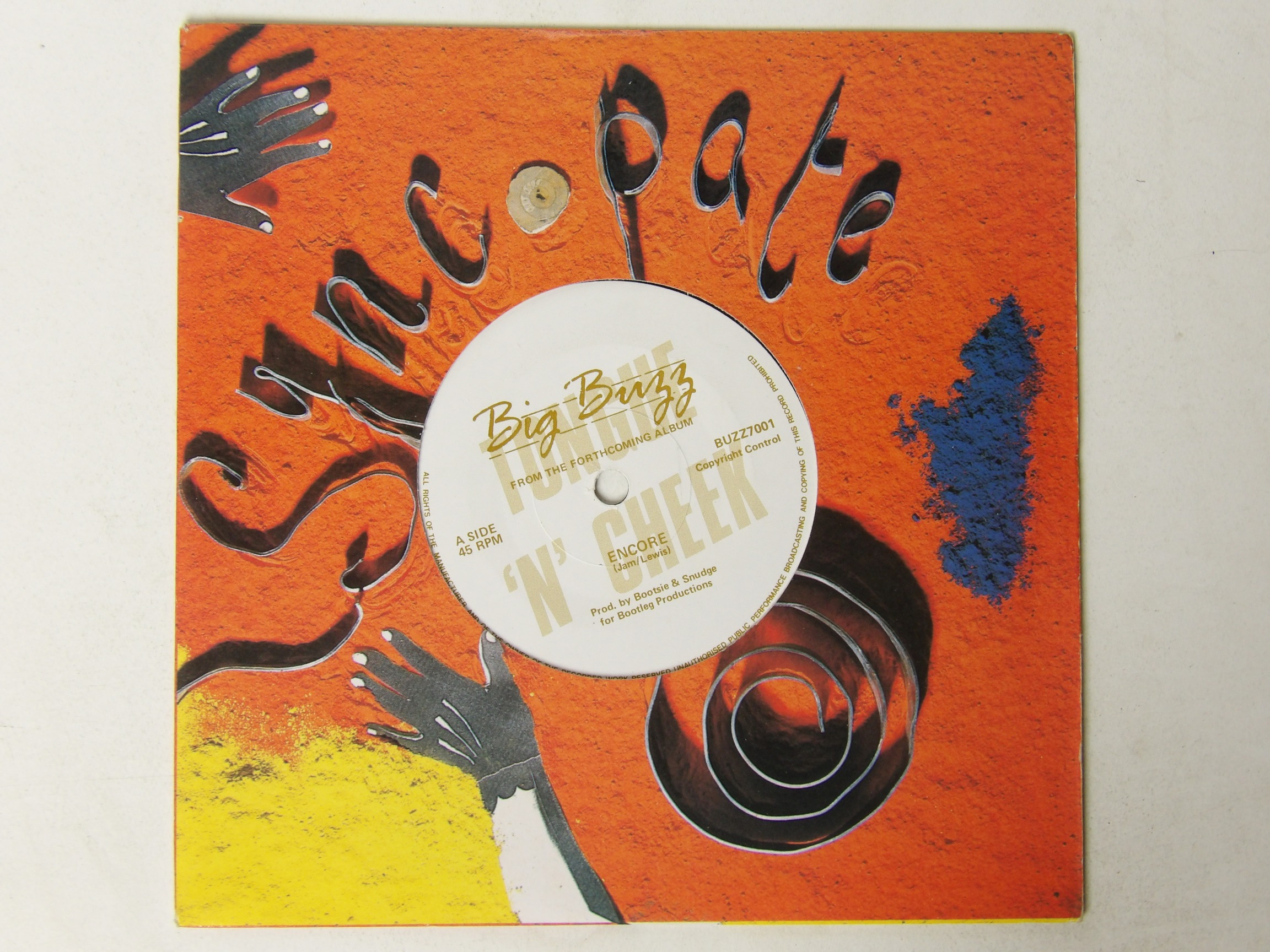 Tongue 'N' Cheek: Encore 1989 Near Mint 7"