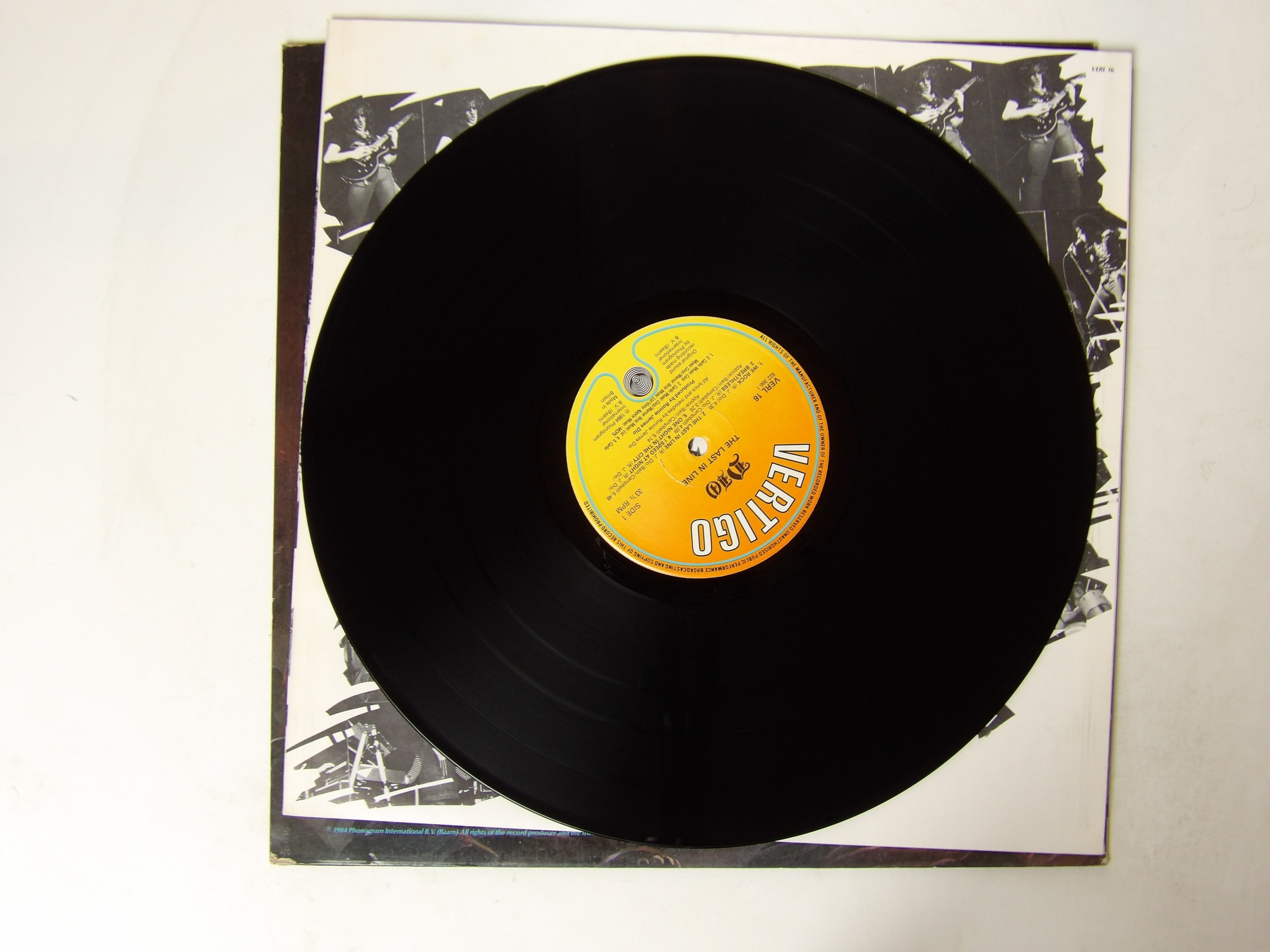 Dio: The Last in Line 1984 UK A2/B2 EX LP