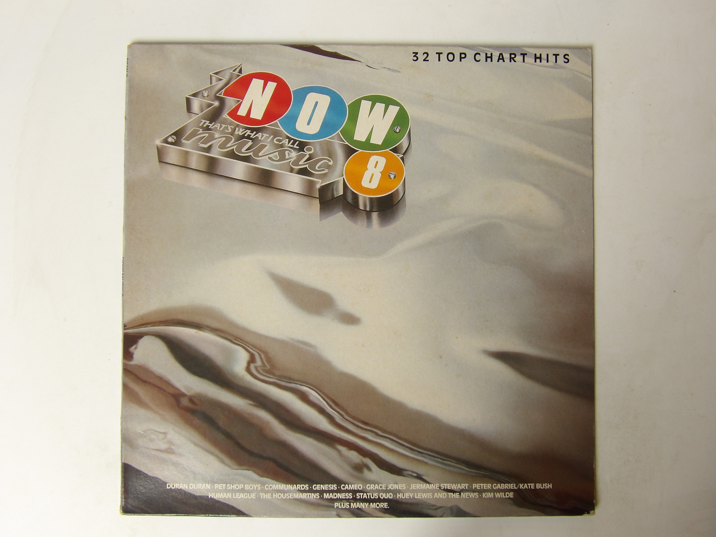Various: Now That's What I Call Music! 8 1986 UK EX 2XLP + Insert