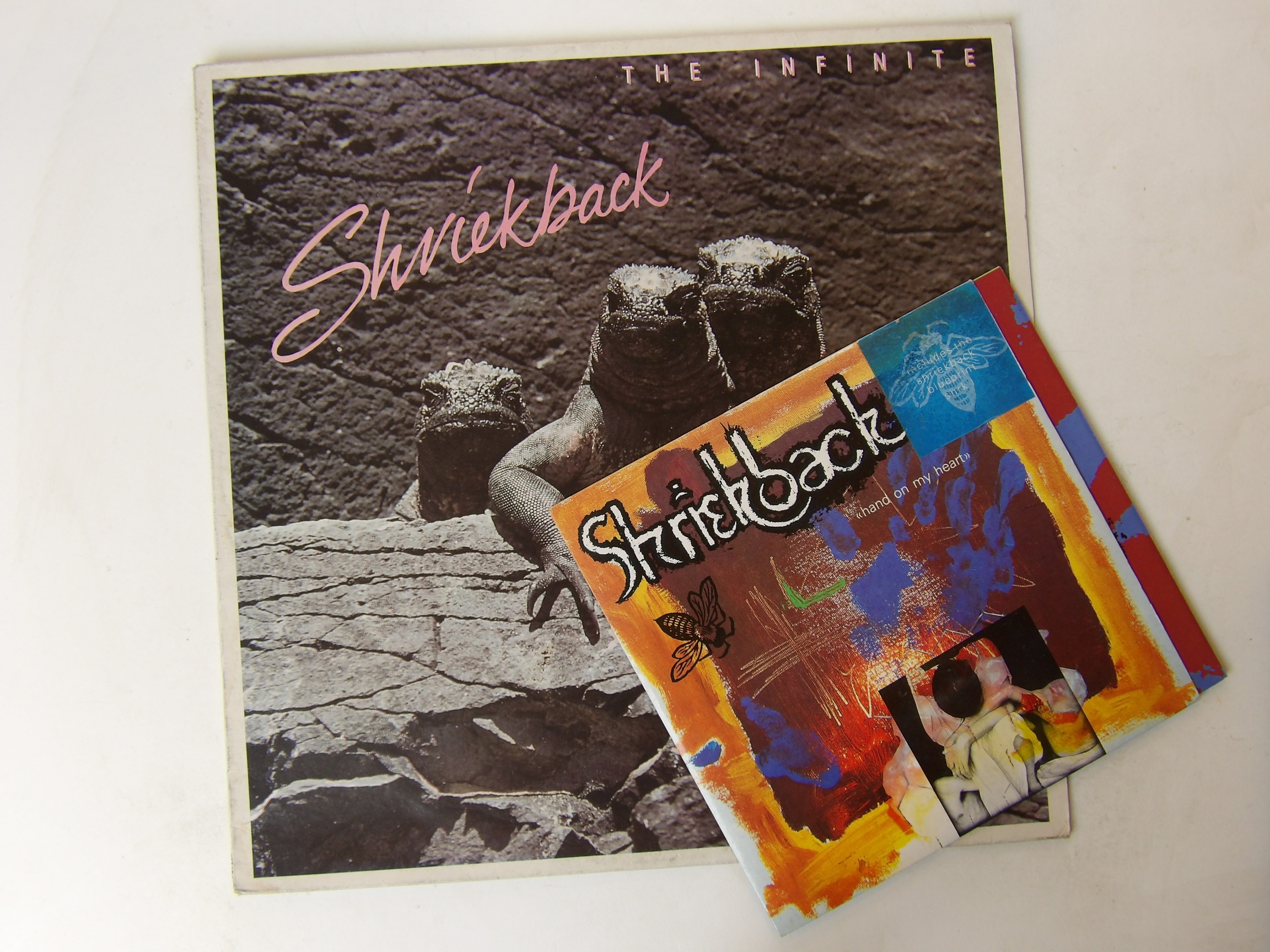 Shriekback: The Infinite 1984 LP + ltd 7"