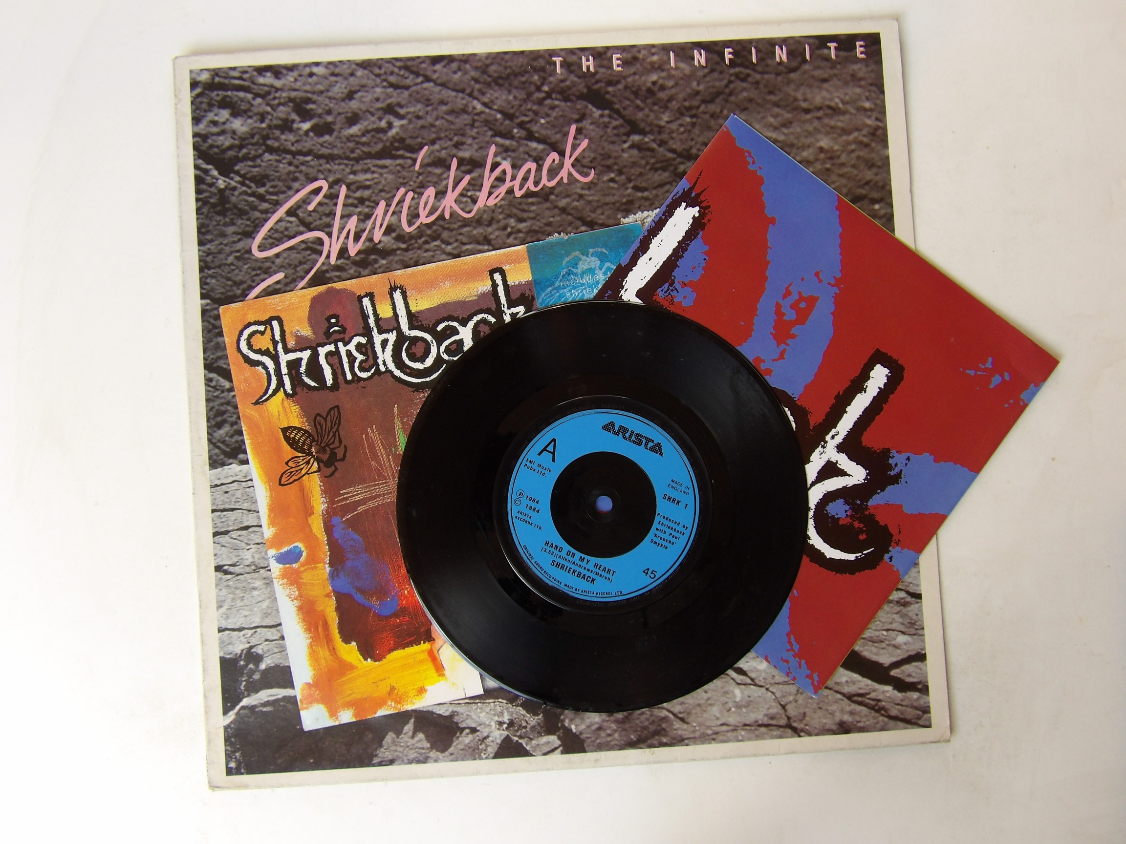 Shriekback: The Infinite 1984 LP + ltd 7"