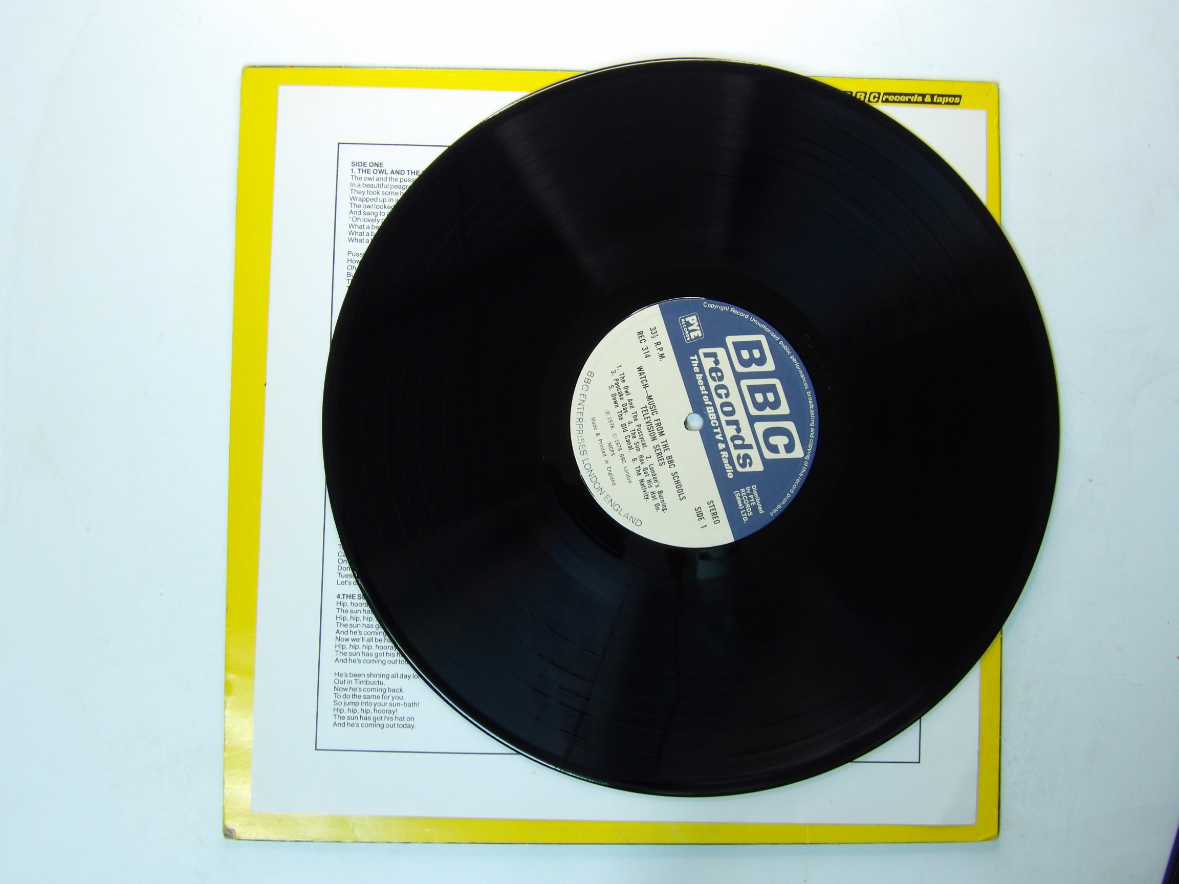 Various: Watch - Music From The BBC Schools TV Series 1978 BBC LP