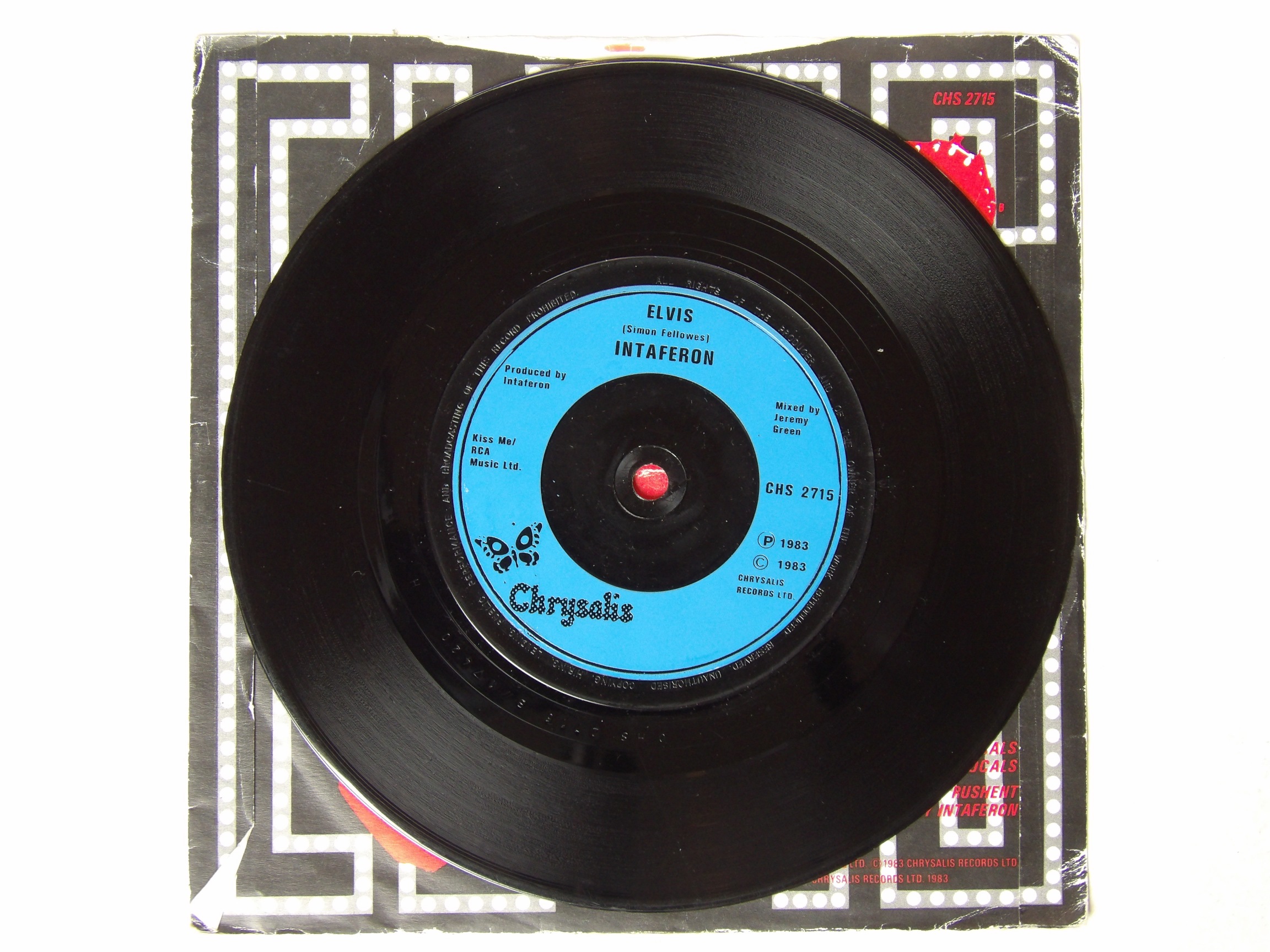 Intaferon: Get Out Of London 1983 UK EX+ 7"