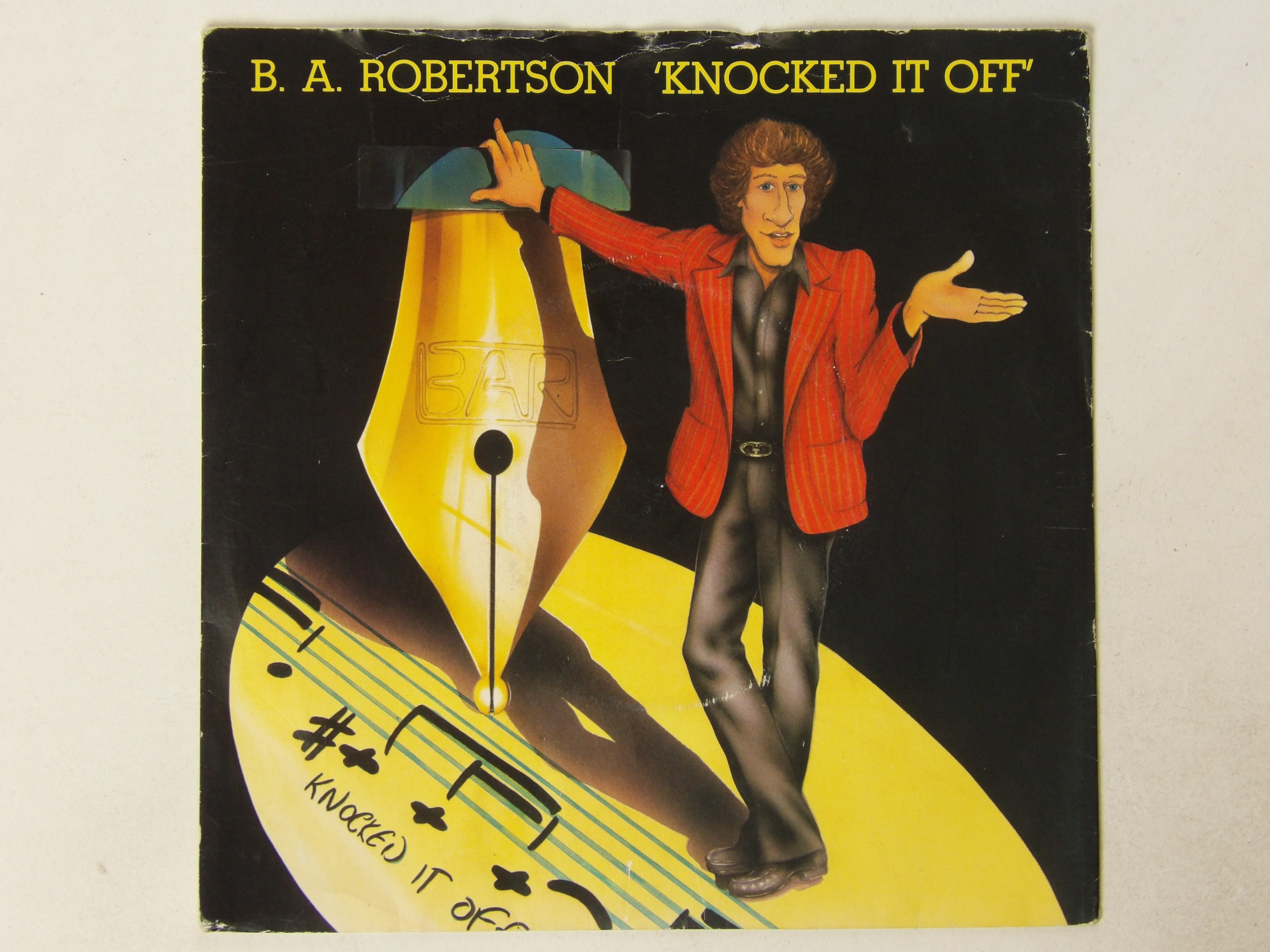 B.A Robertson: Knocked it Off 1979 UK EX 7?