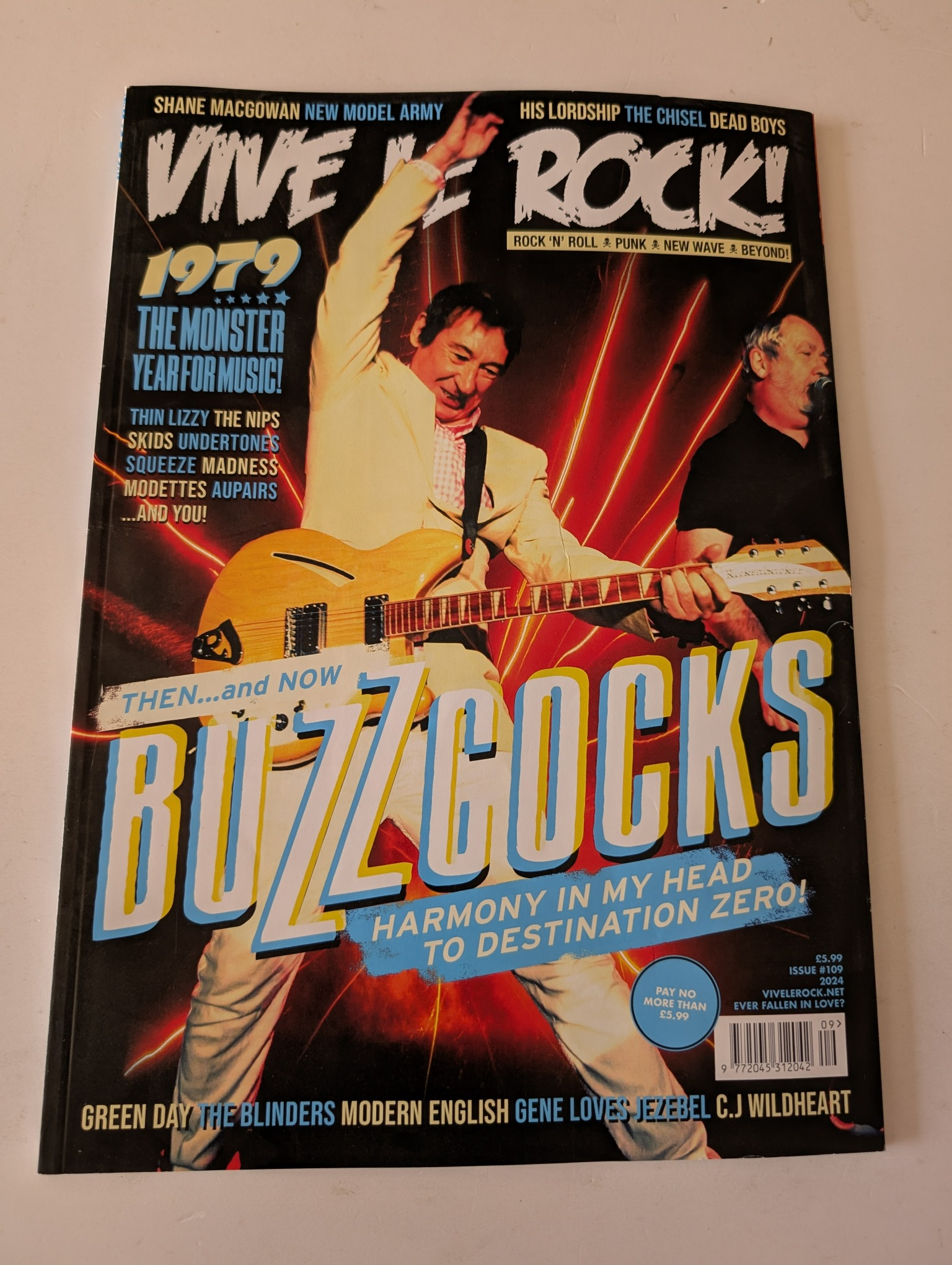 Vive Le Rock: #109 2024 Buzzcocks Modern English New Model Army