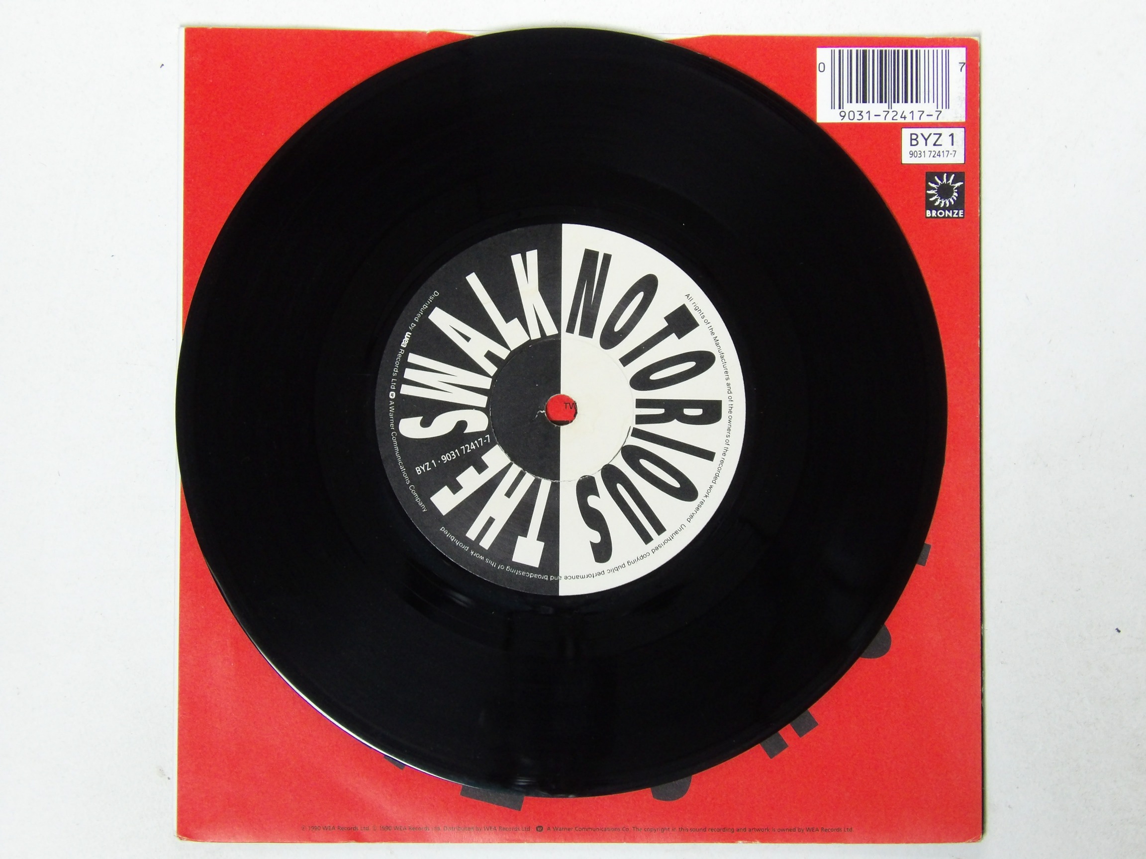Notorious: The Swalk 1990 EX 7" Robin George