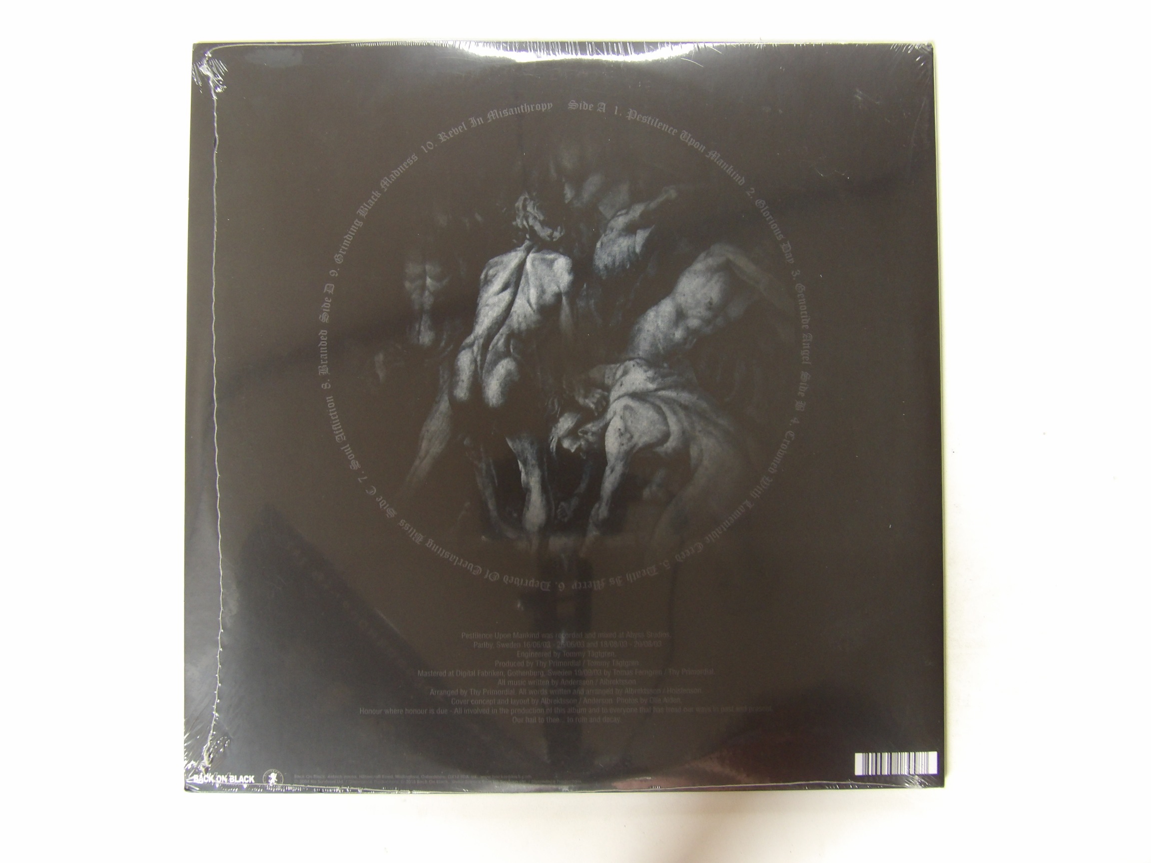 Thy Primordial: Pestilence Upon Mankind 2018 Red Vinyl Double LP NEW SEALED