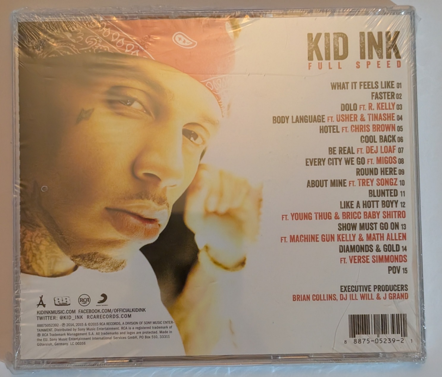 Kid Ink: Full Speed MINT SEALED CD
