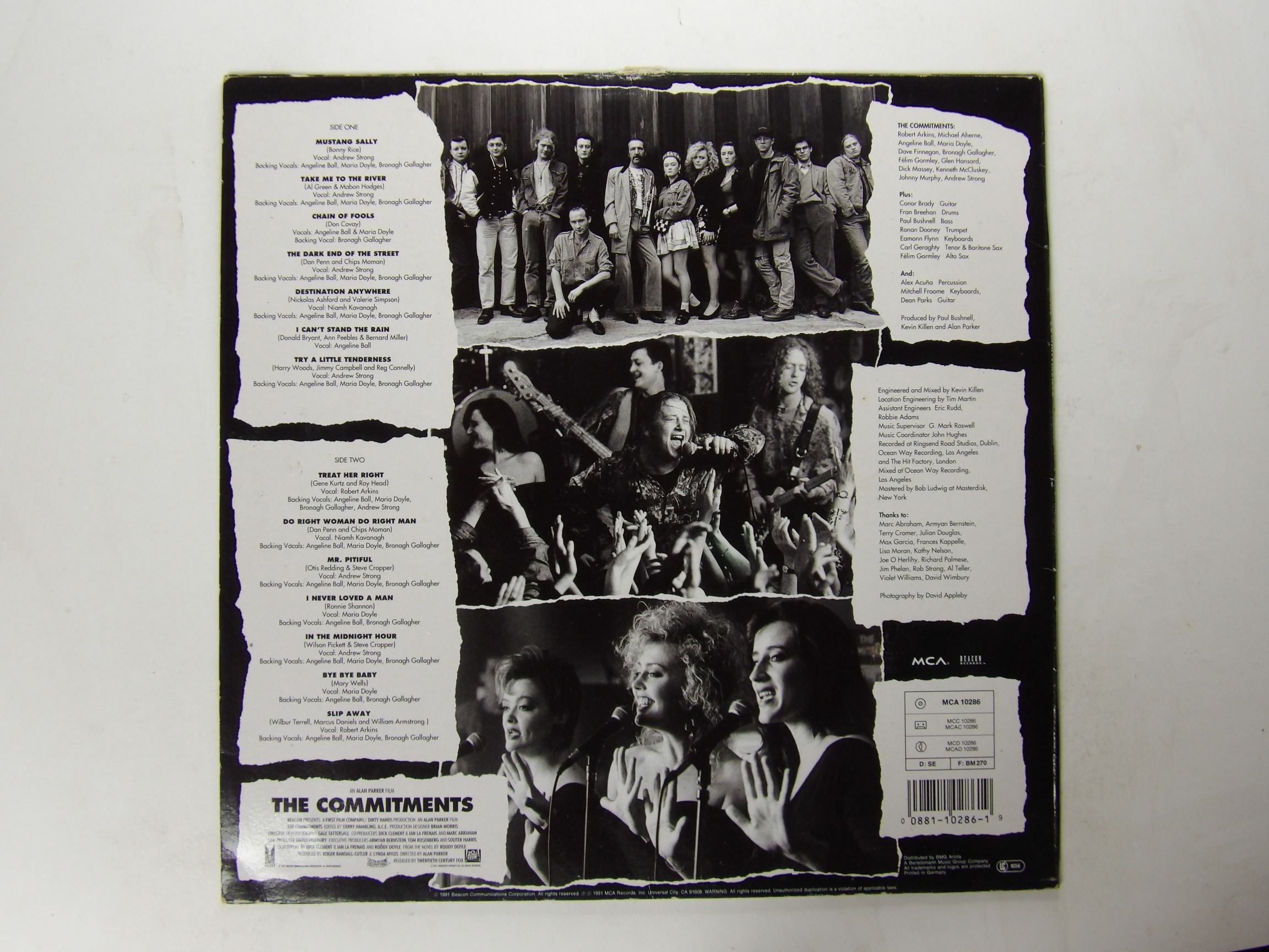 The Commitments: The Commitments ( Soundtrack) 1991 VG+ LP