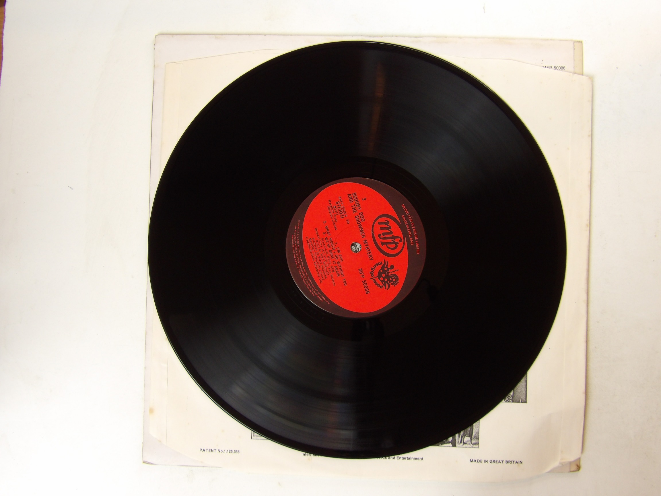 Various: Scooby Doo And The Snowmen Mystery UK 1973 LP