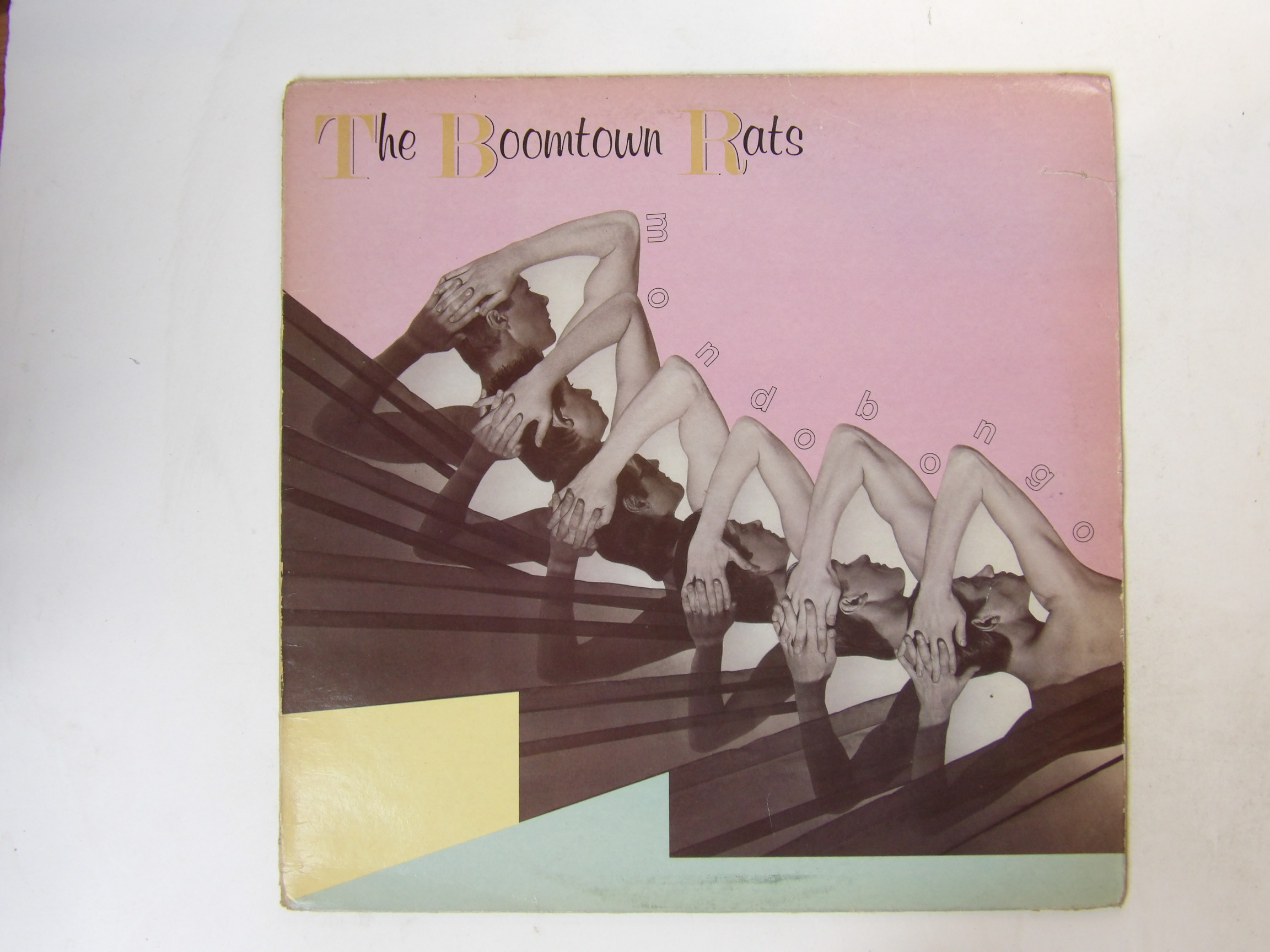 Boomtown Rats: Mondo Bongo UK 1y1/2y2 1980 LP + 2 posters
