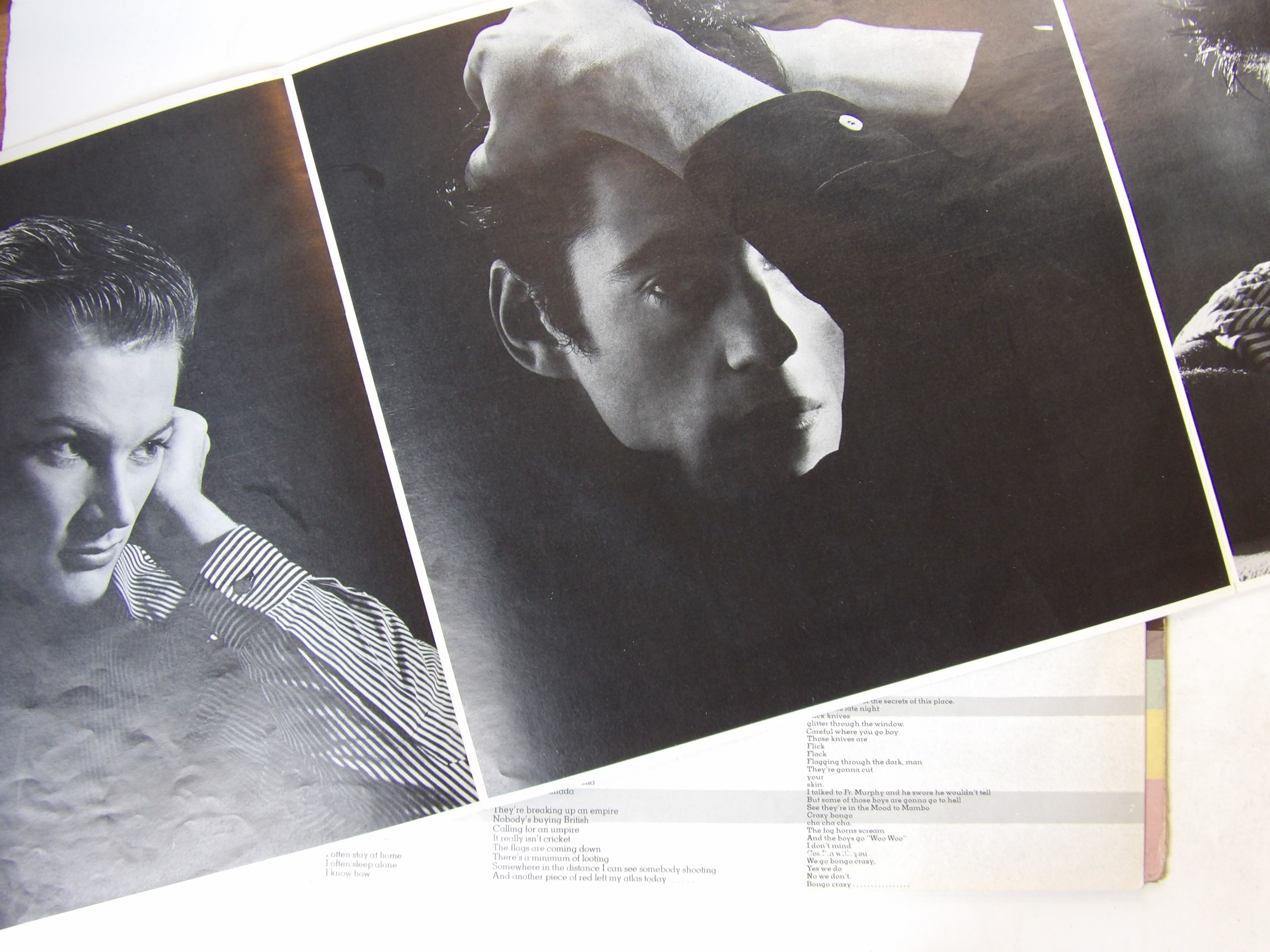 Boomtown Rats: Mondo Bongo UK 1y1/2y2 1980 LP + 2 posters
