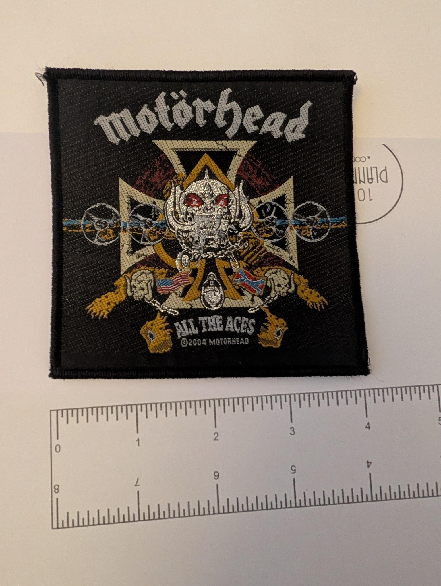 Motorhead: All the Aces 2004 Official Woven Patch