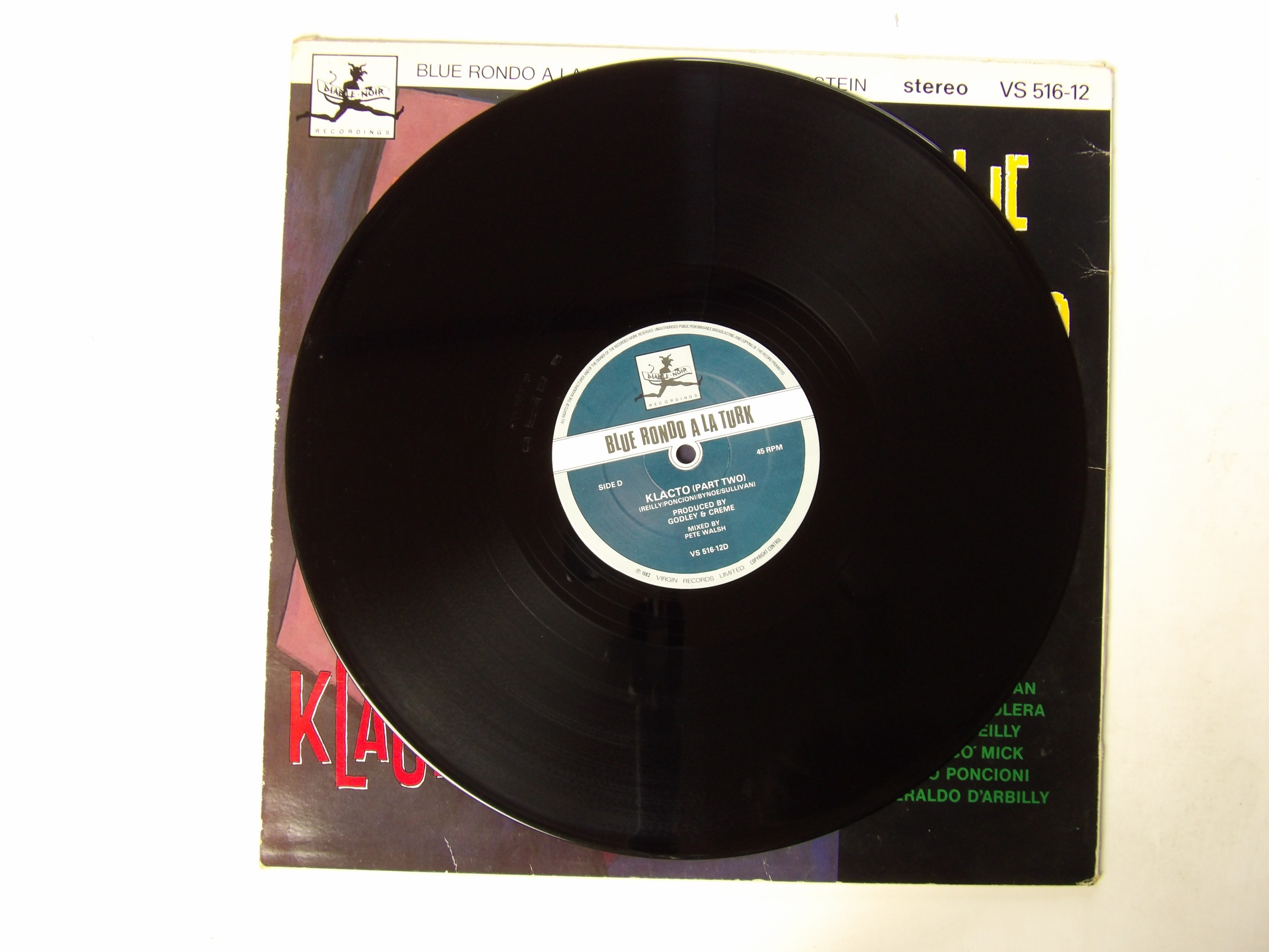 Blue Rondo À La Turk: The Heavens Are Crying 1982 UK 1st Press Ltd 2X12"