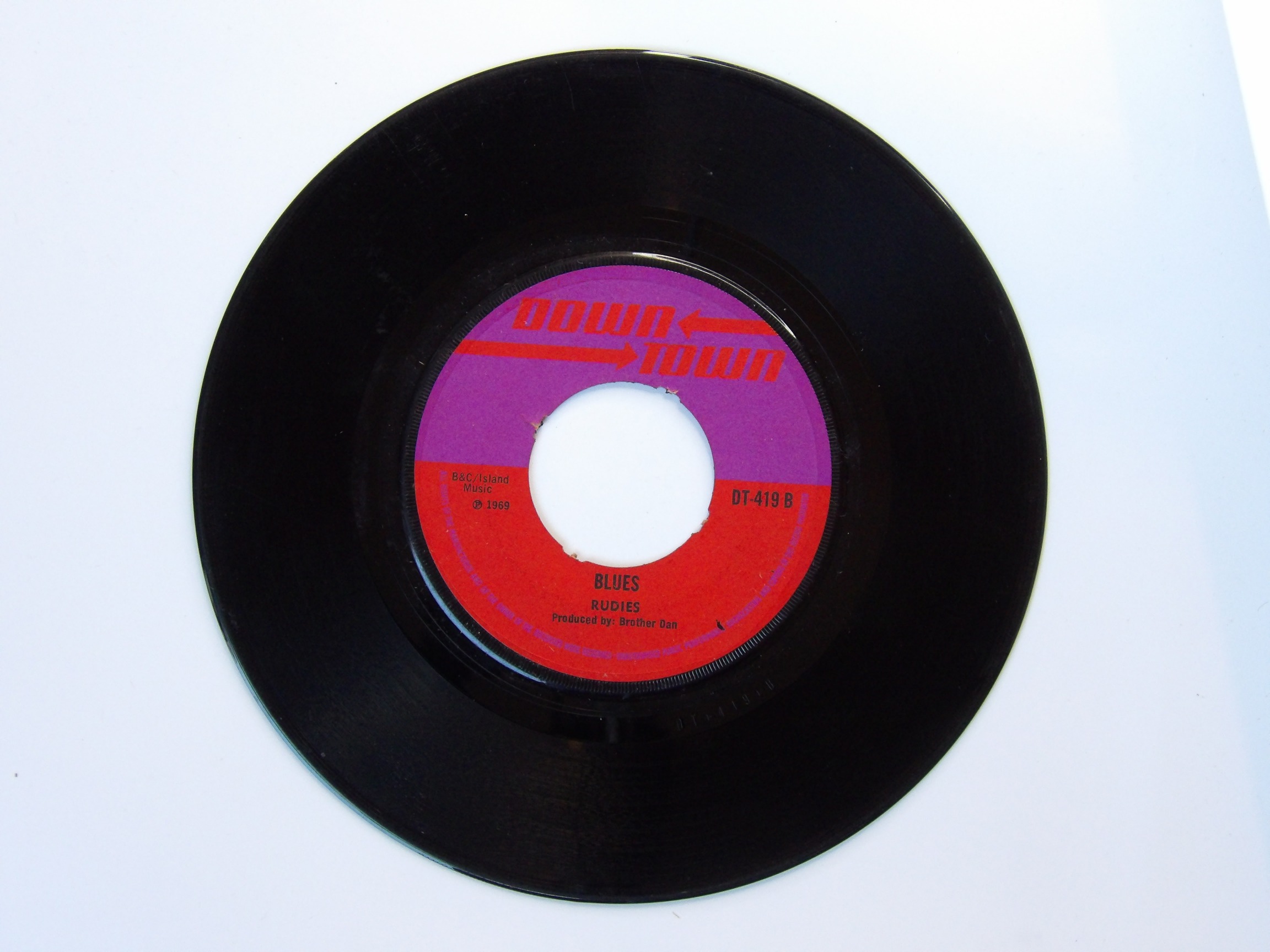 Tony Tribe: Red, Red Wine 1969 Downtown 7"