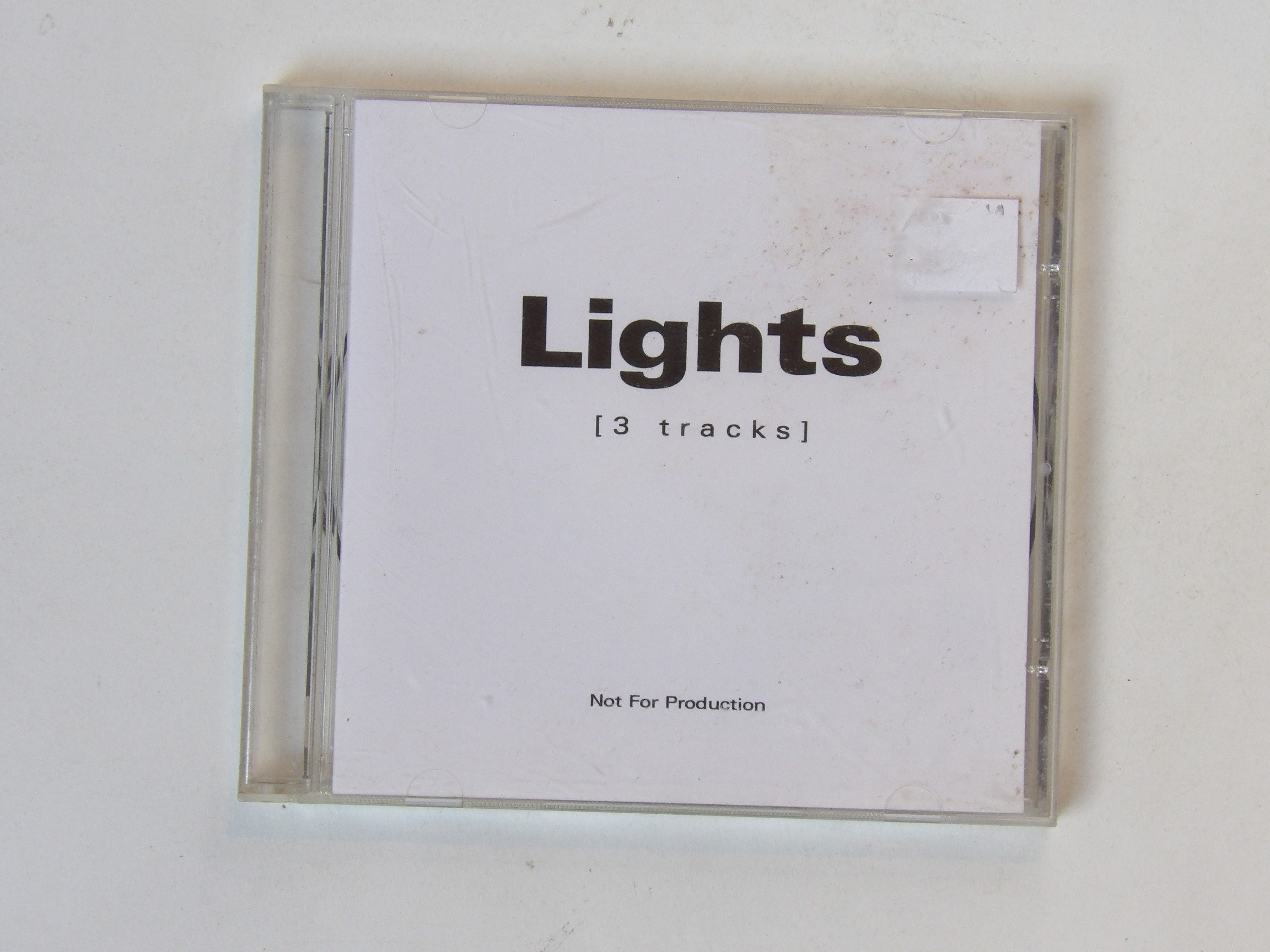 Lights: Doom 2000 CD single Test Pressing