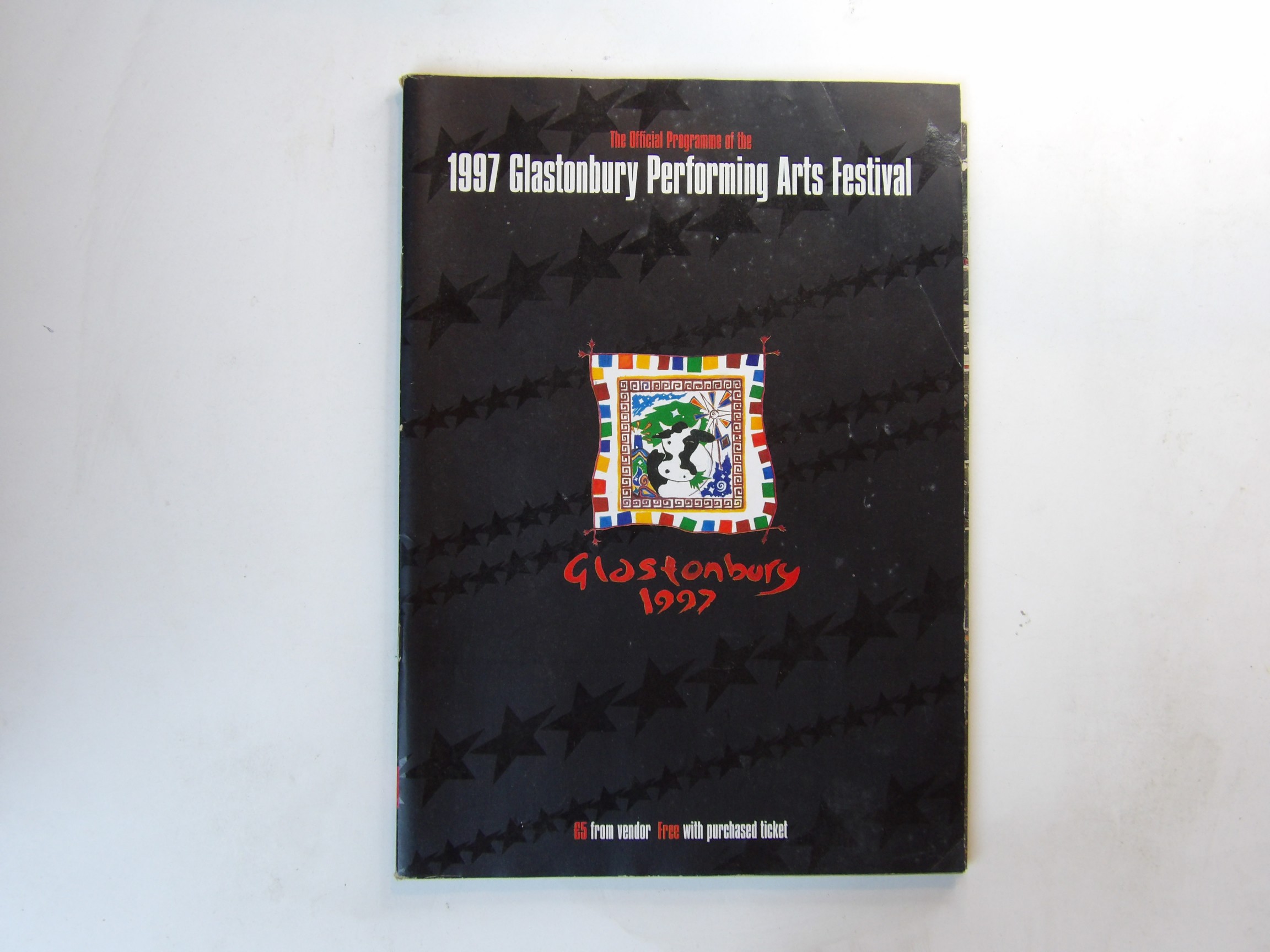 Radiohead etc: Glastonbury Festival 1997 Programme + Poster