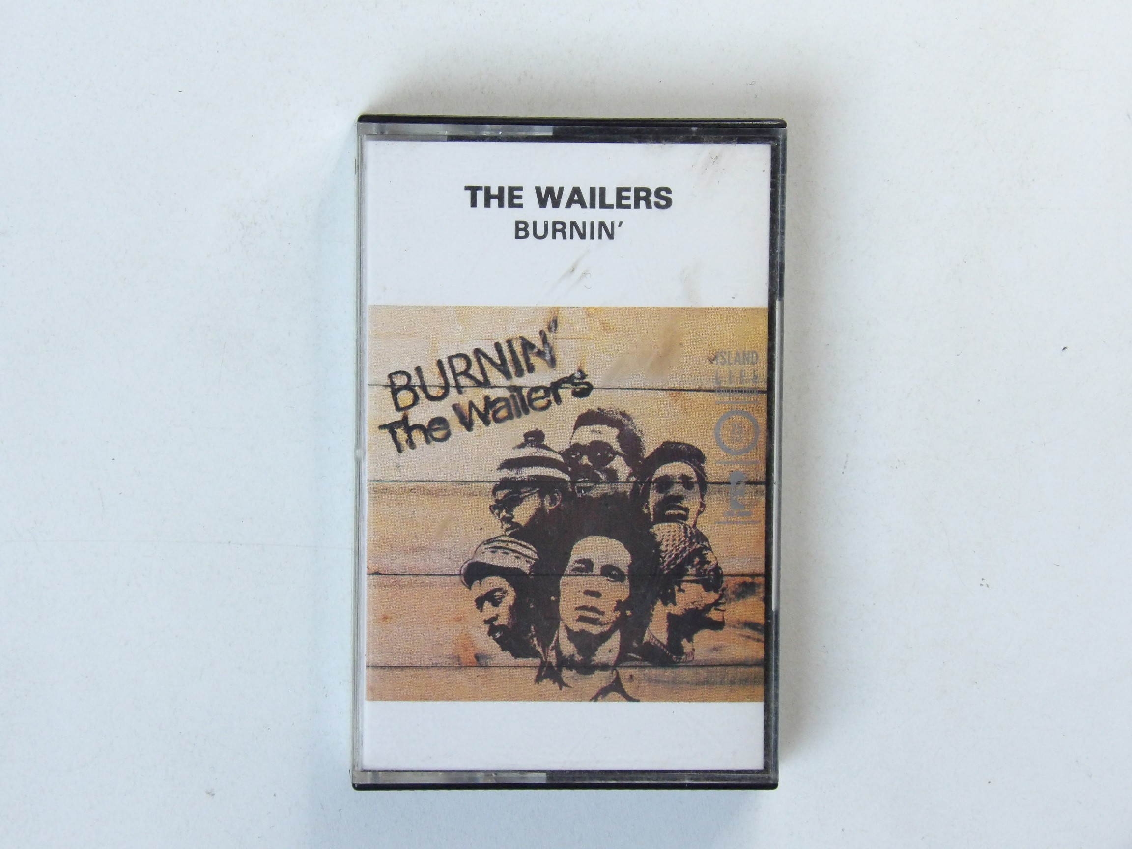 The Wailers: Burnin' 1987 Cassette Bob Marley