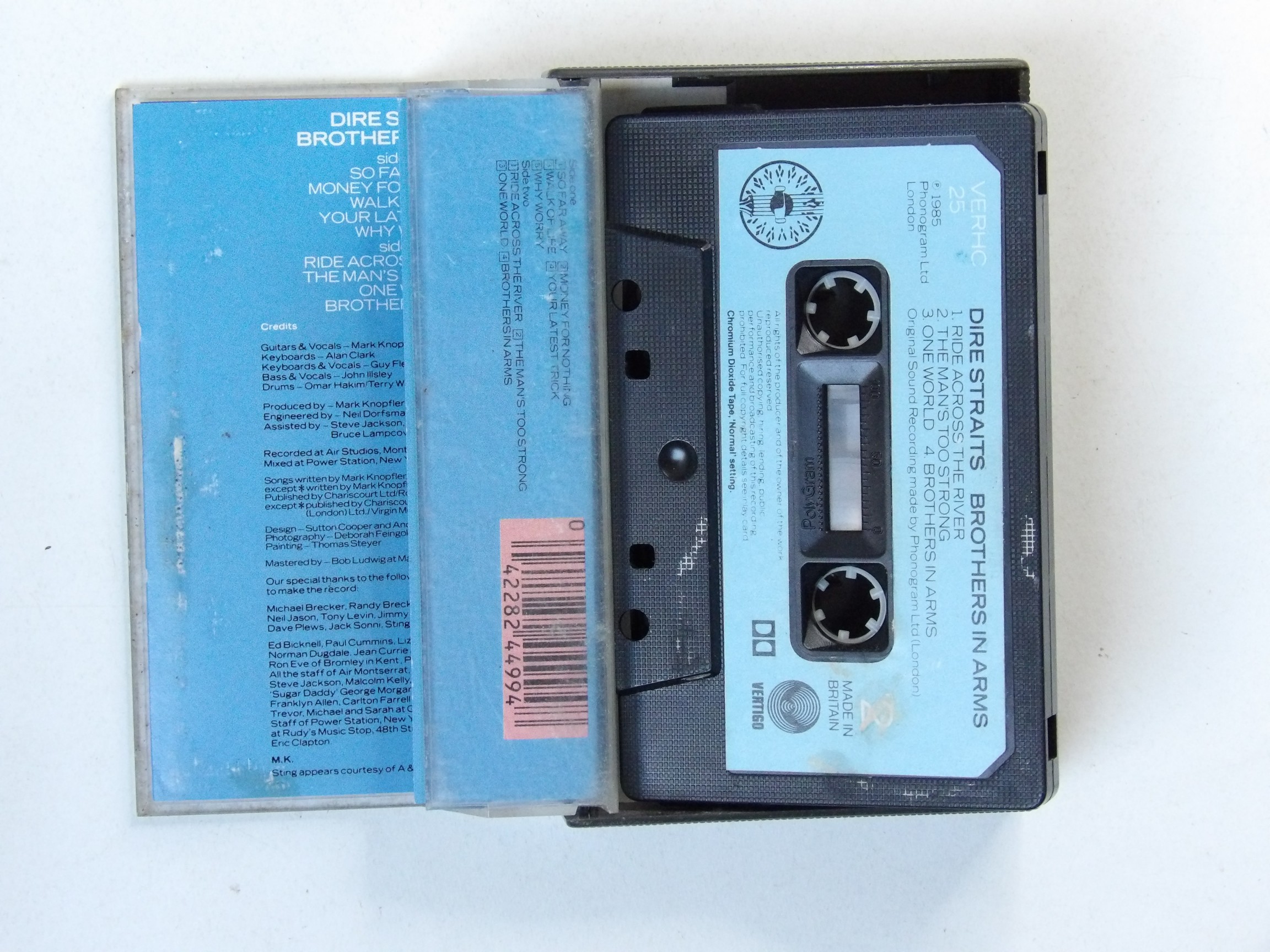 Dire Straits: Brothers in Arms 1985 Cassette